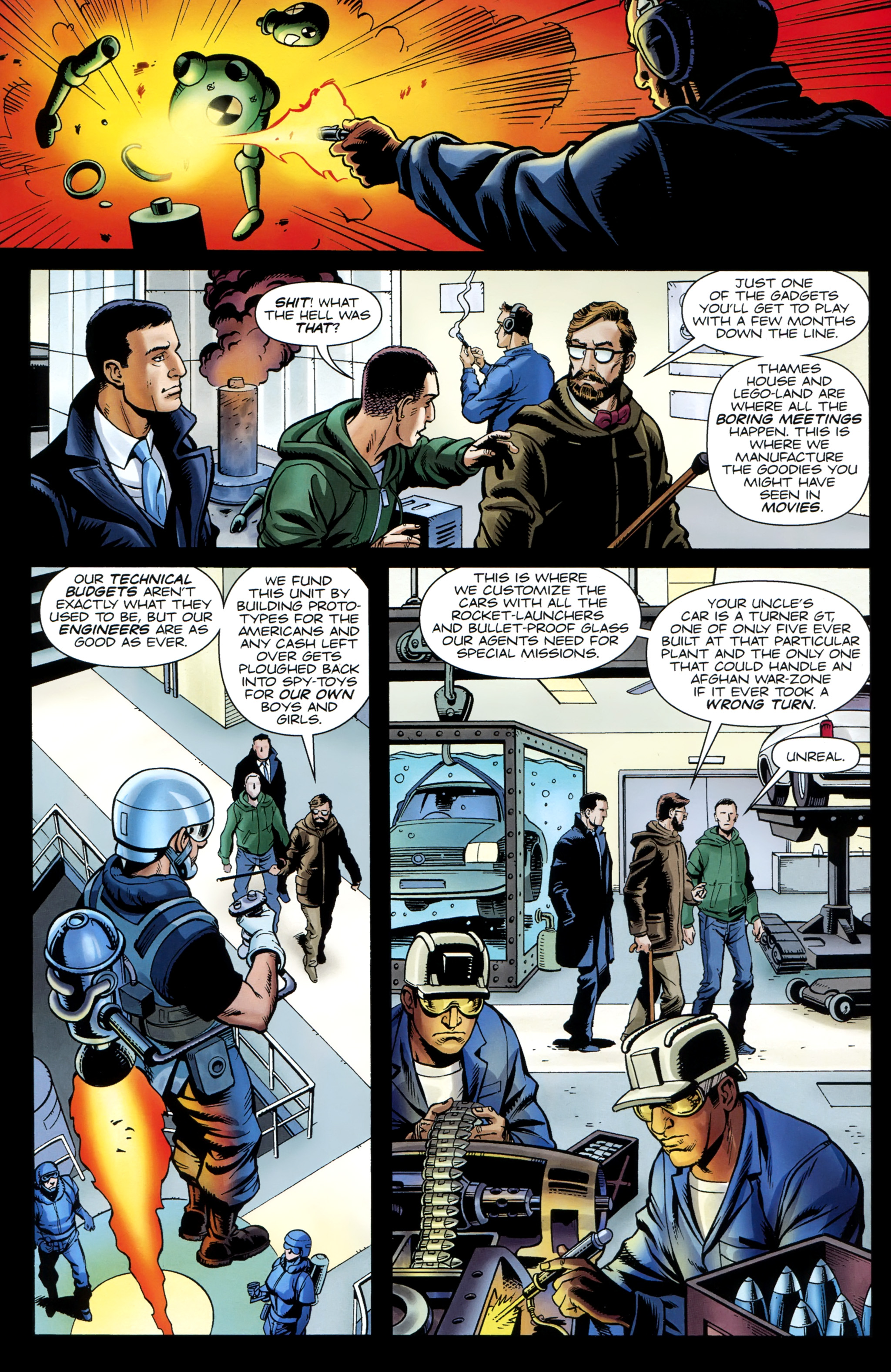 Secret Service Issue 2 | Read Secret Service Issue 2 comic online in ...