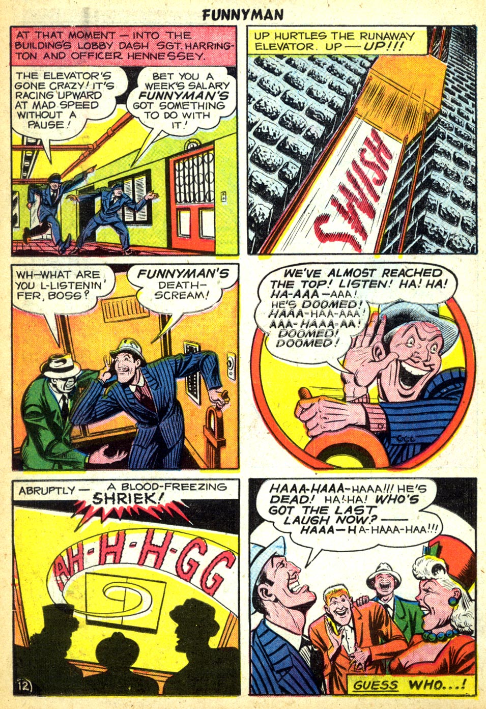 Read online Funnyman comic - Issue #6