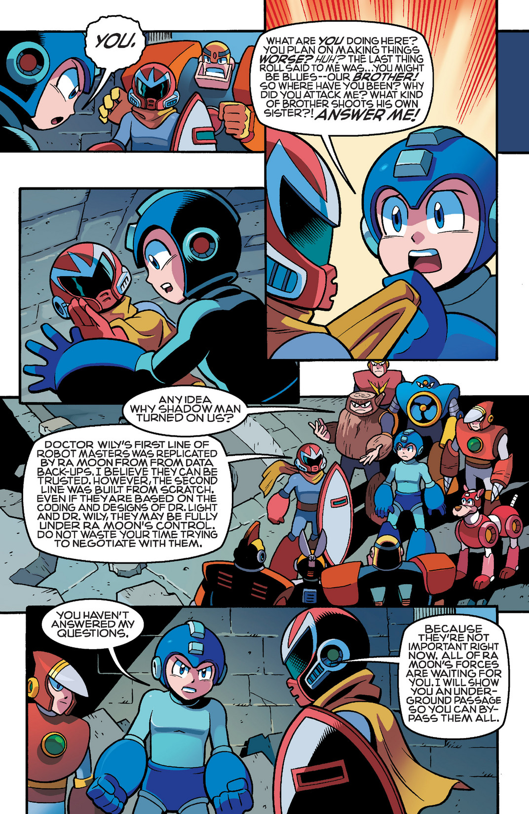 Read online Mega Man comic - Issue #30