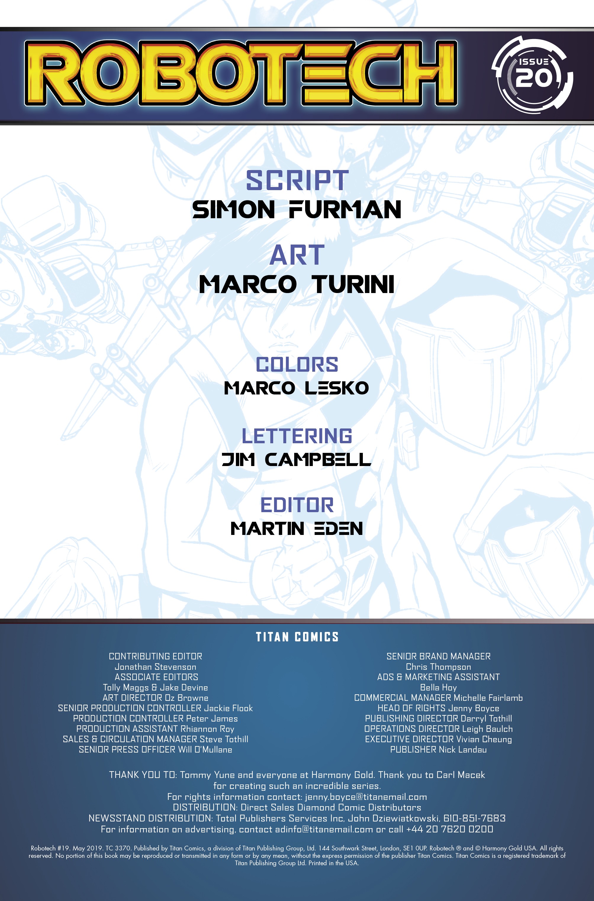 Read online Robotech (2017) comic - Issue #20