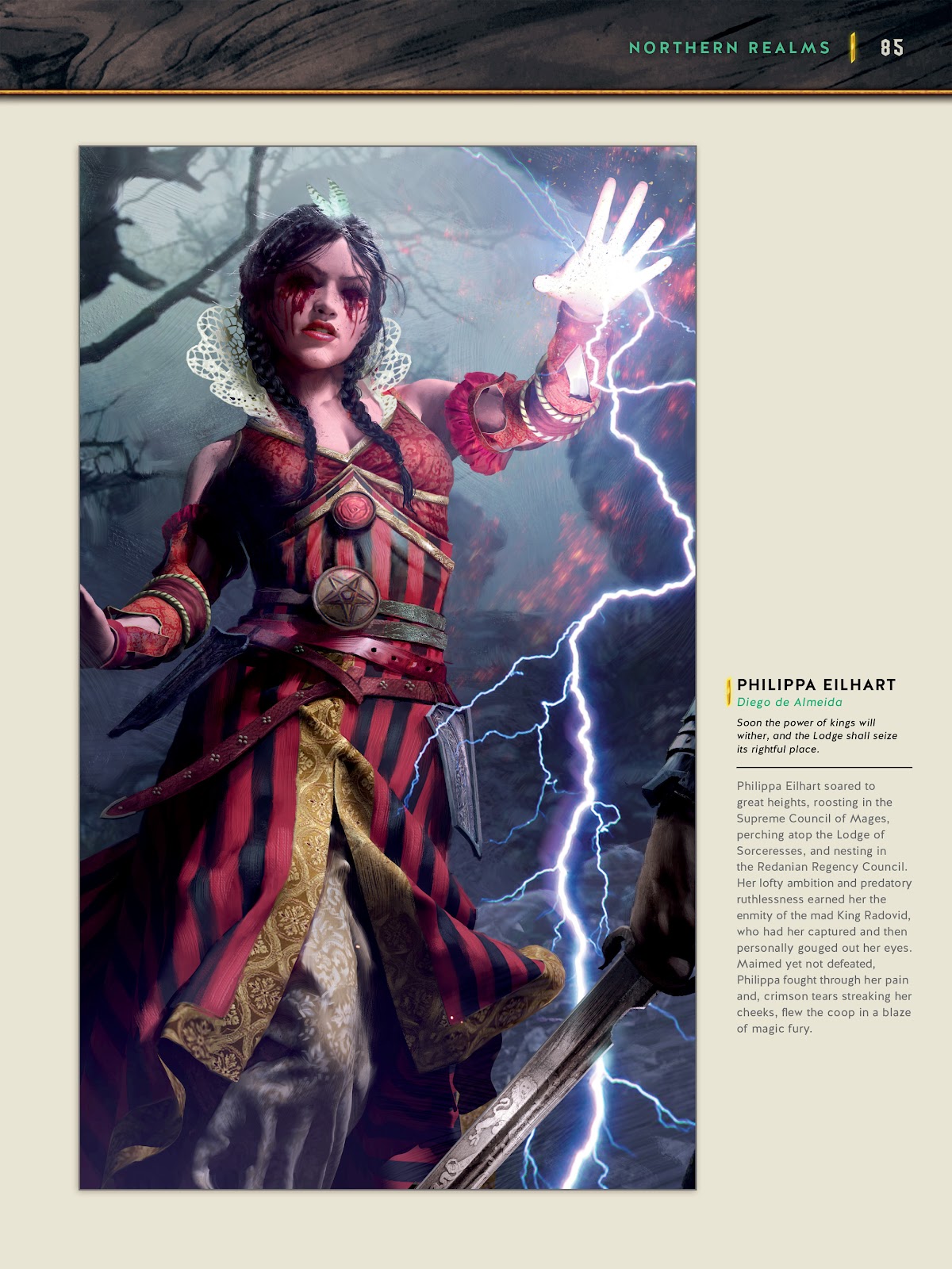 Read online Gwent: Art of the Witcher Card Game comic - Issue # TPB ...