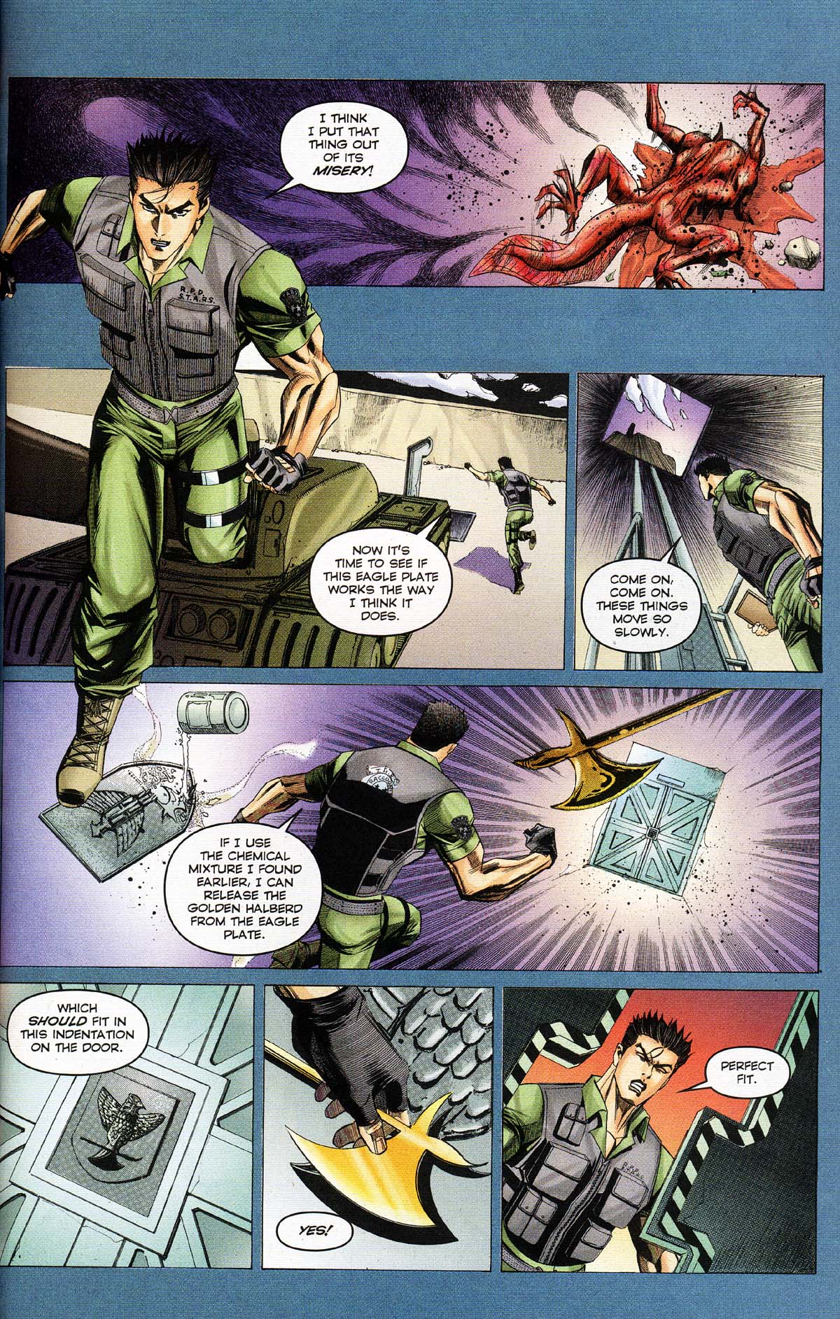 Resident Evil Code Veronica Issue 4 | Read Resident Evil Code Veronica ...