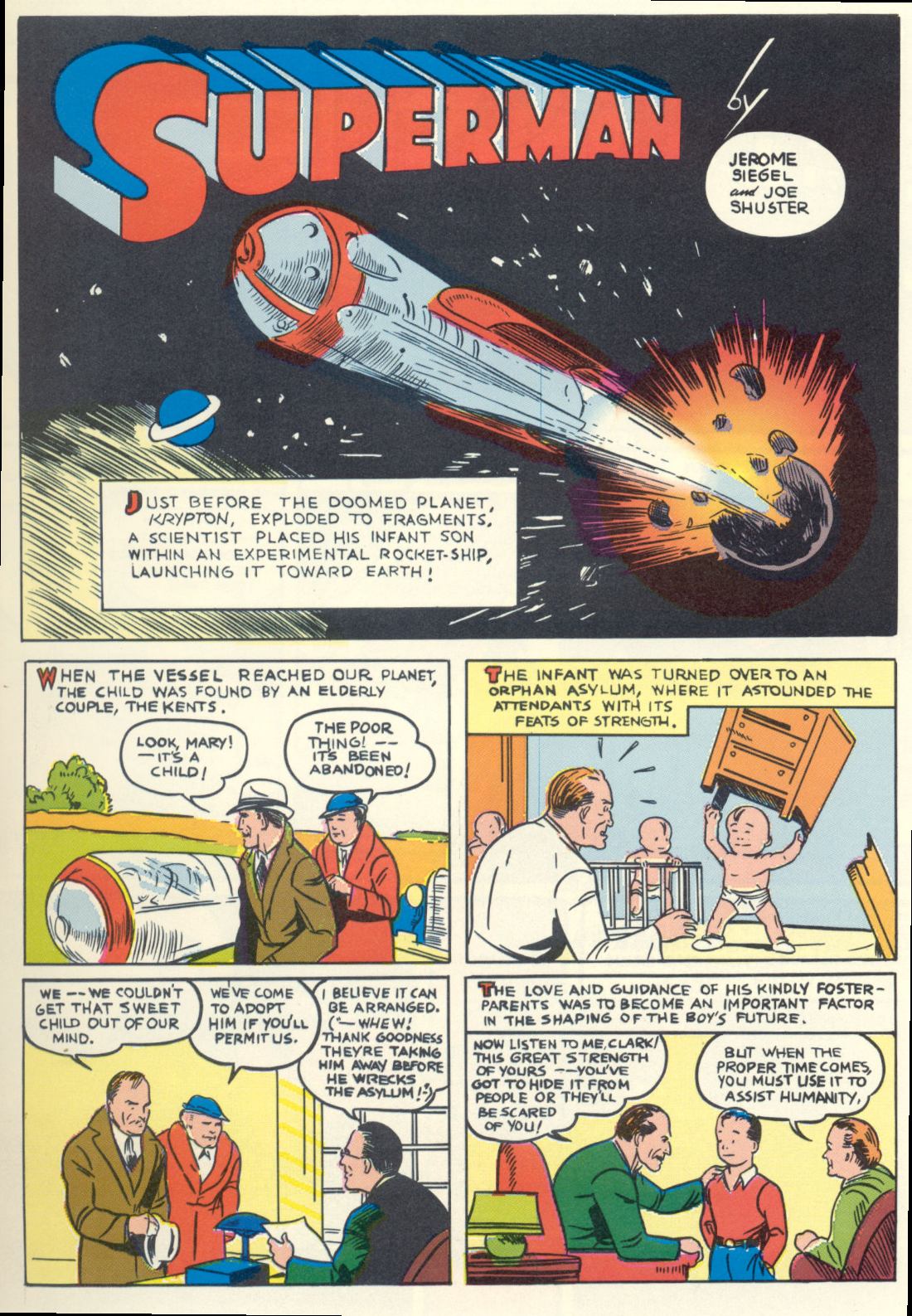 Read online Superman (1939) comic - Issue #1