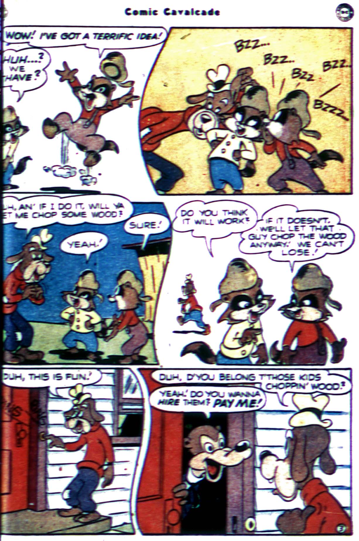 Read online Comic Cavalcade comic - Issue #30