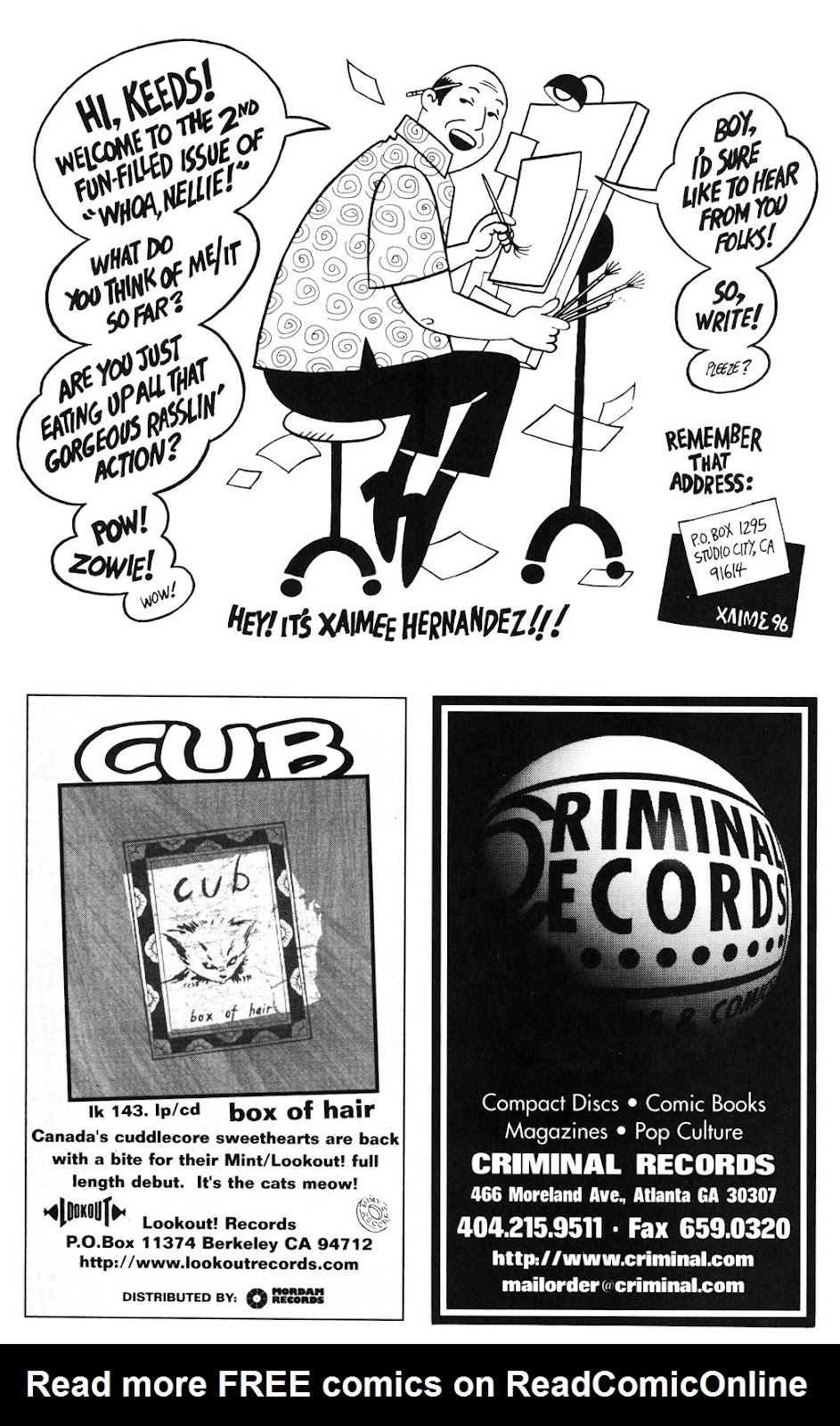 Read online Whoa, Nellie! comic - Issue #2