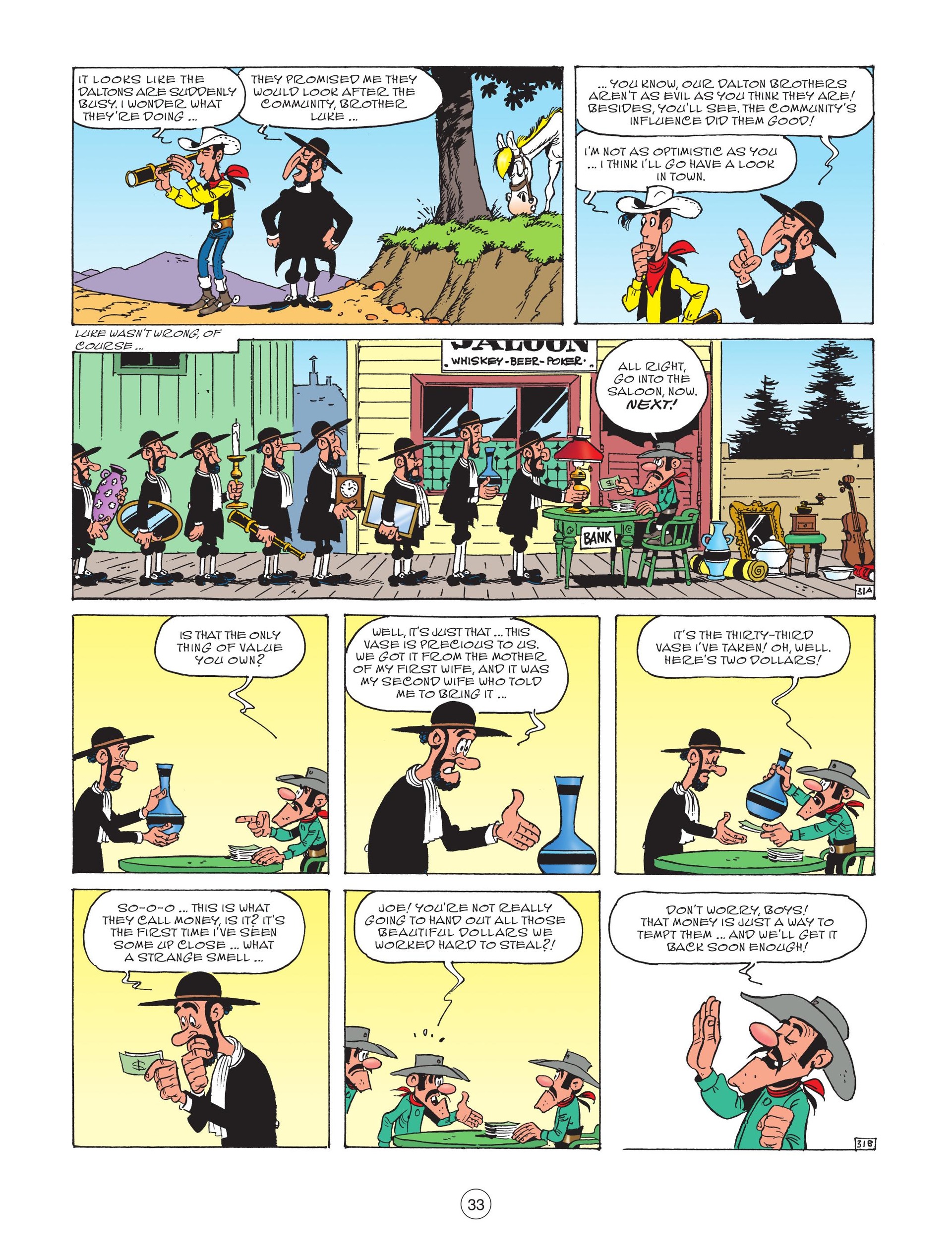 Read online A Lucky Luke Adventure comic - Issue #73