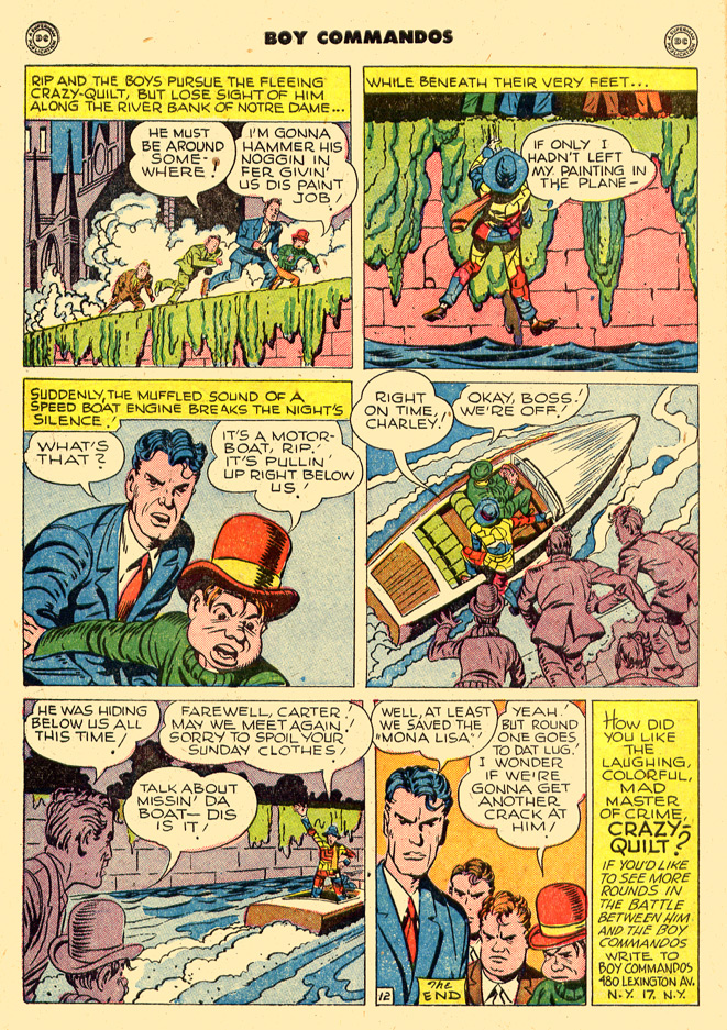 Read online Boy Commandos comic - Issue #15