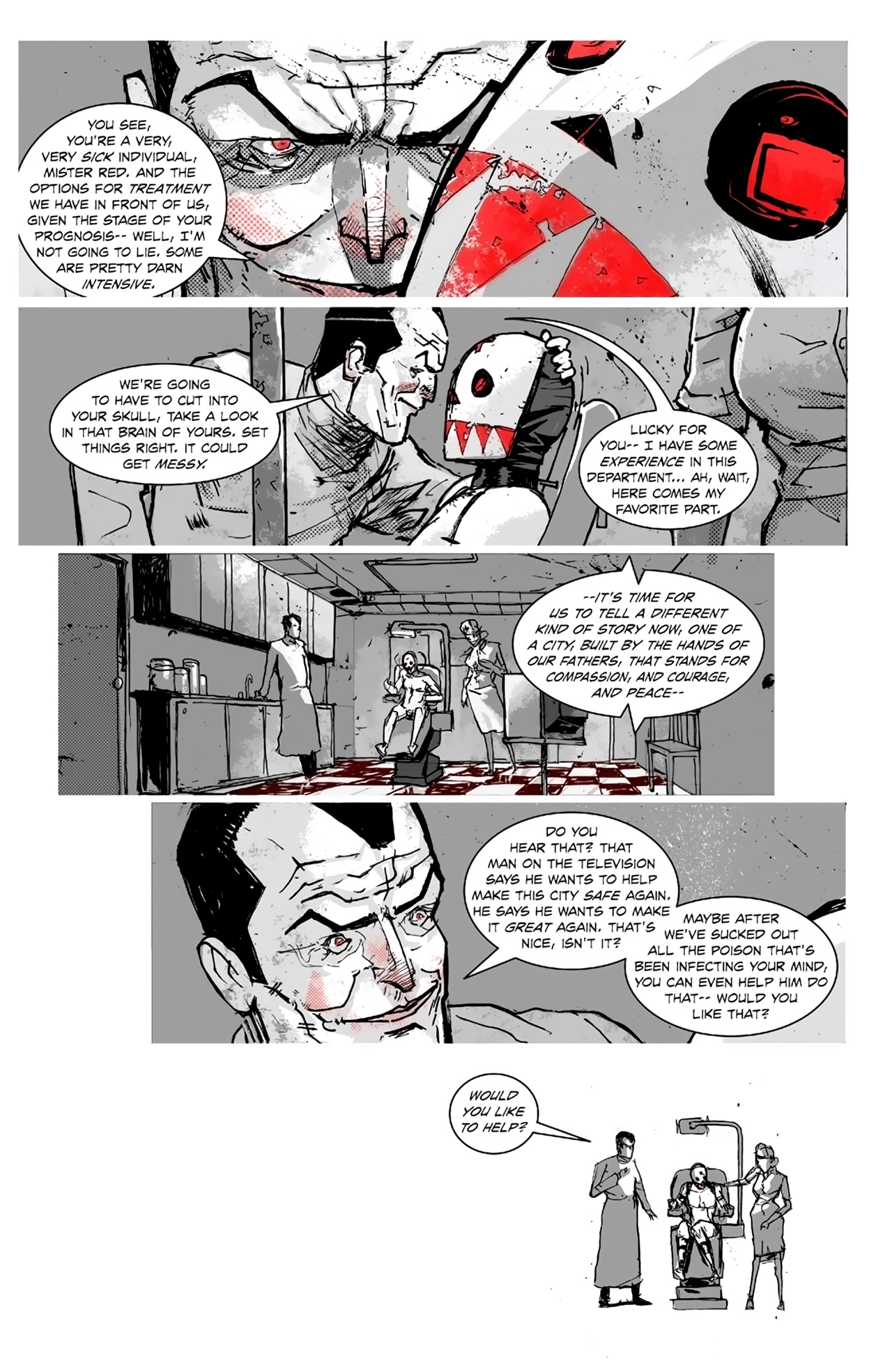 Read online Bedlam comic - Issue #1