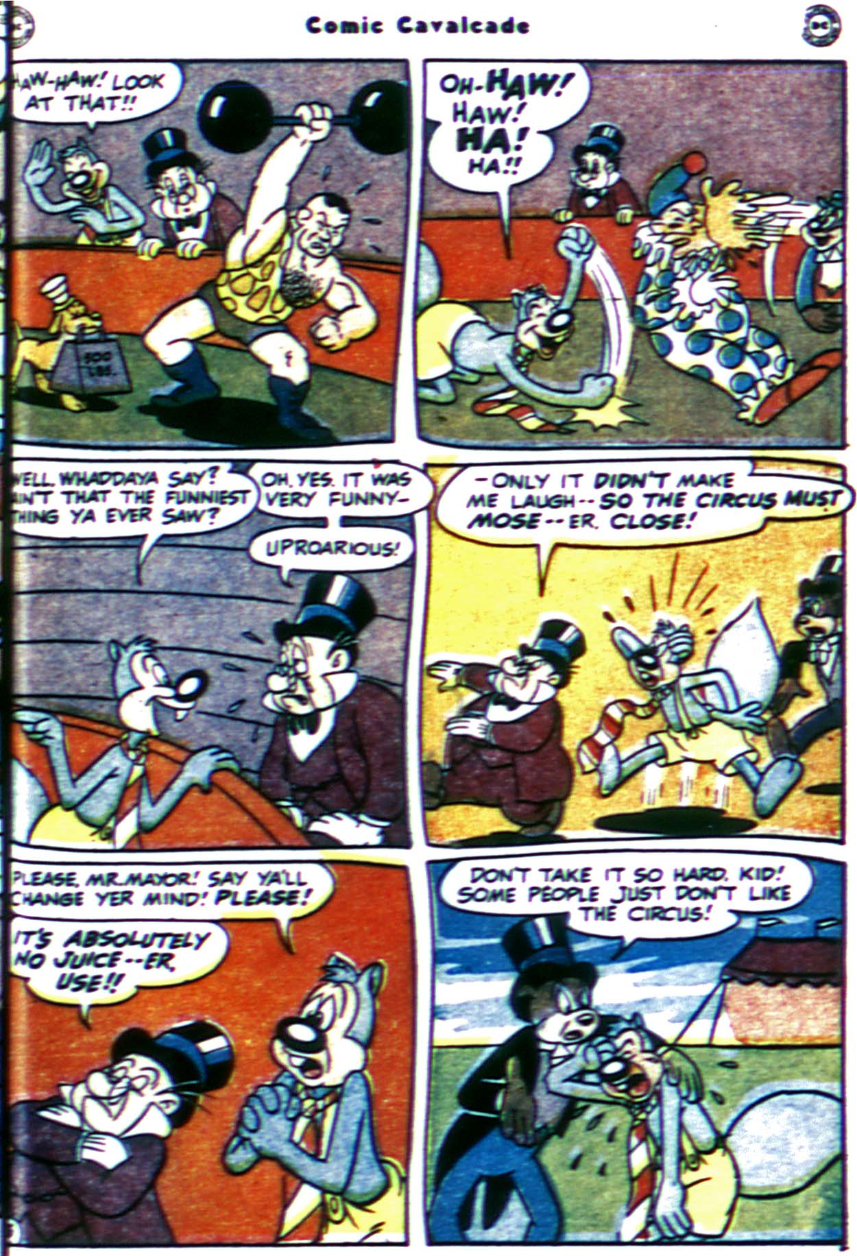 Read online Comic Cavalcade comic - Issue #30