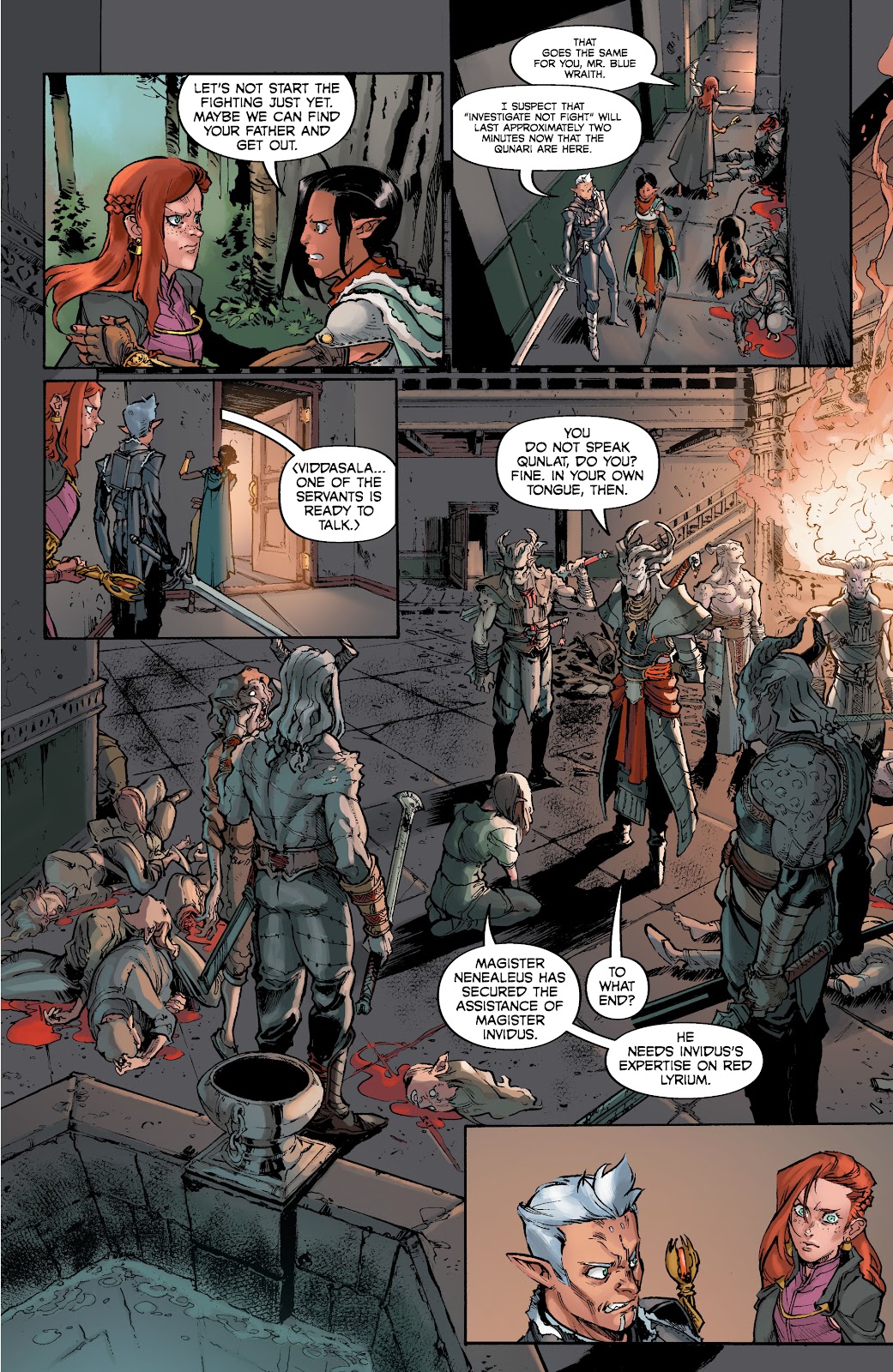 Read online Dragon Age: Blue Wraith comic - Issue #2