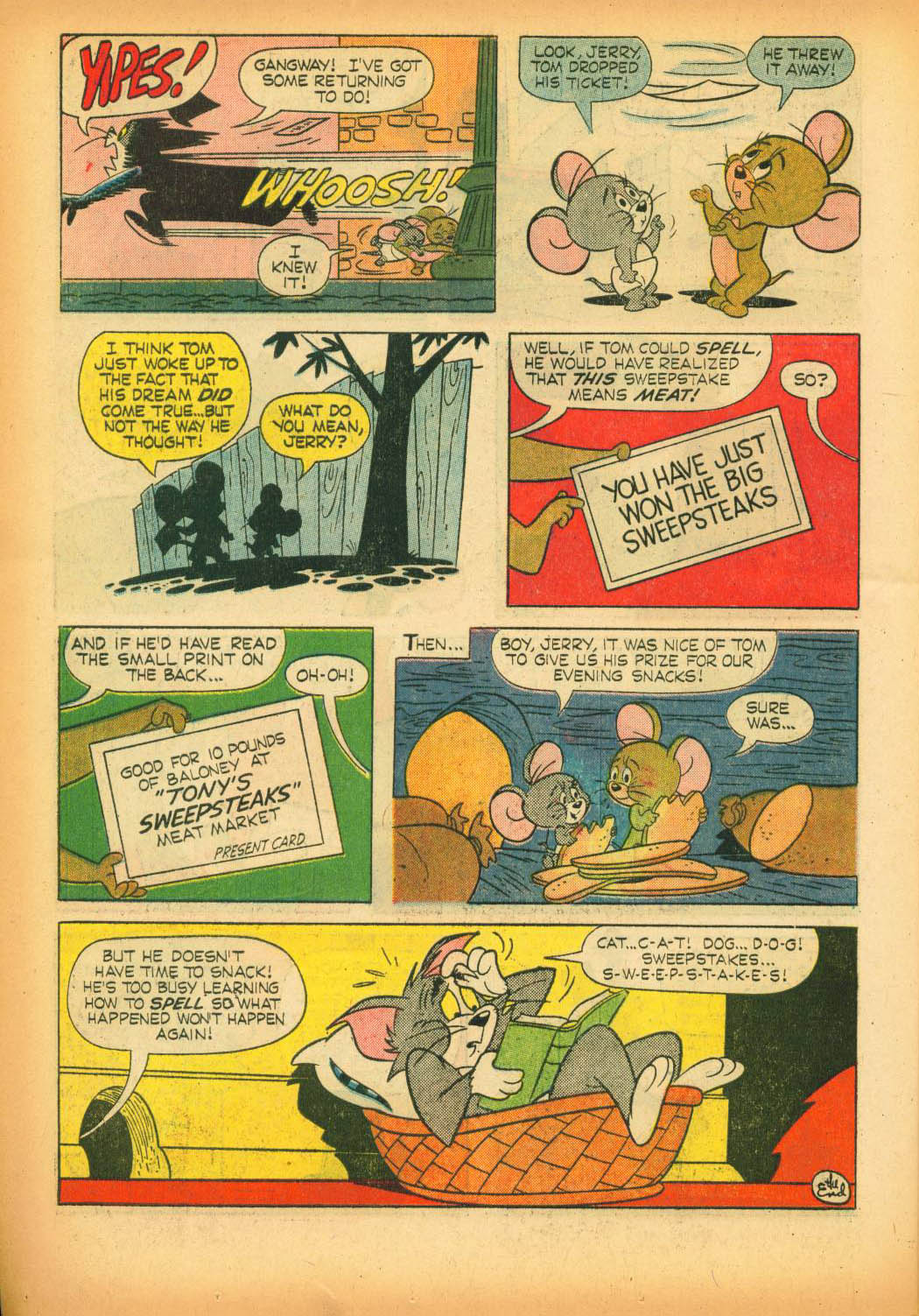 Read online Tom and Jerry comic - Issue #222