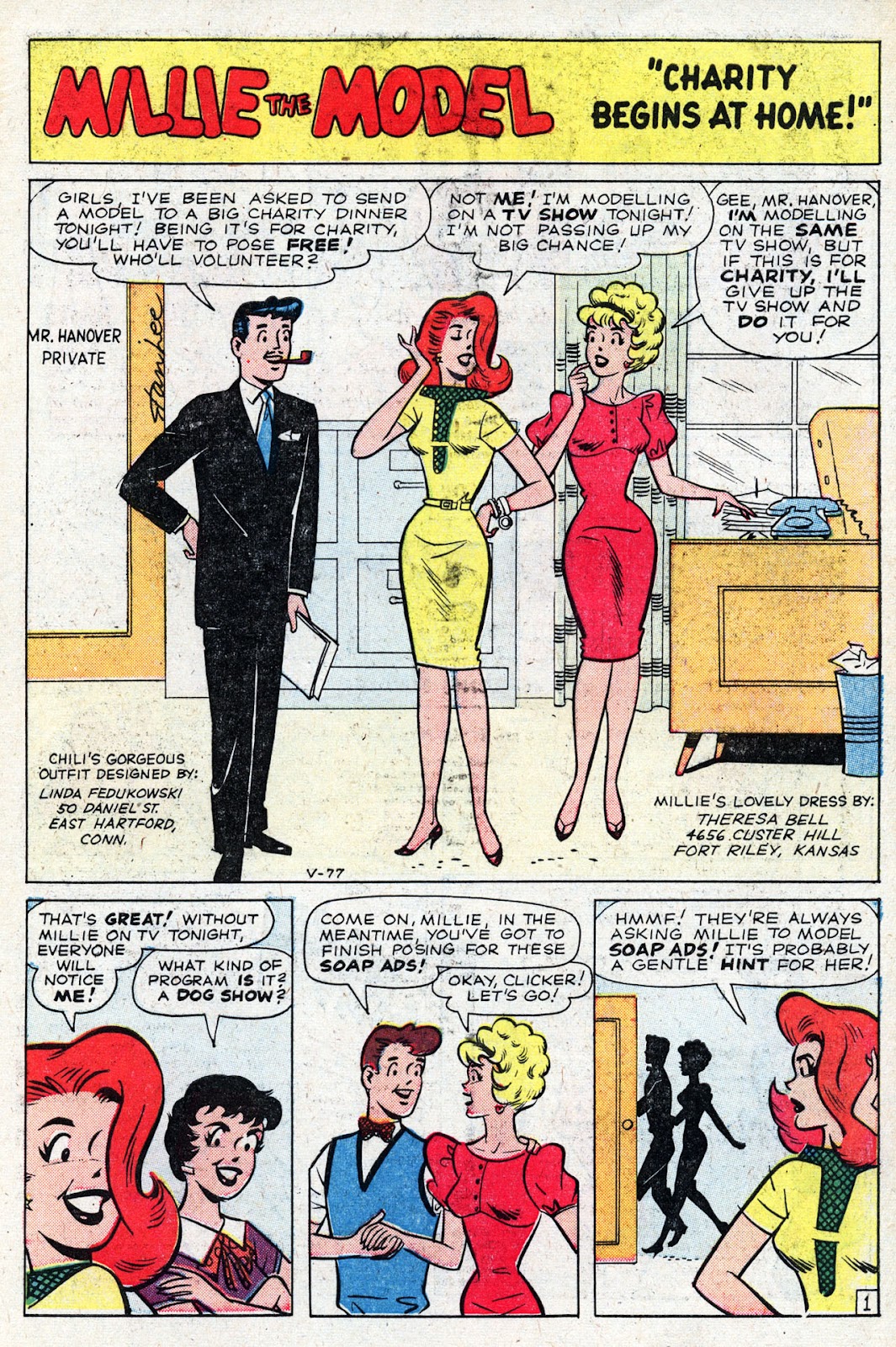 Read online Millie the Model comic - Issue #101