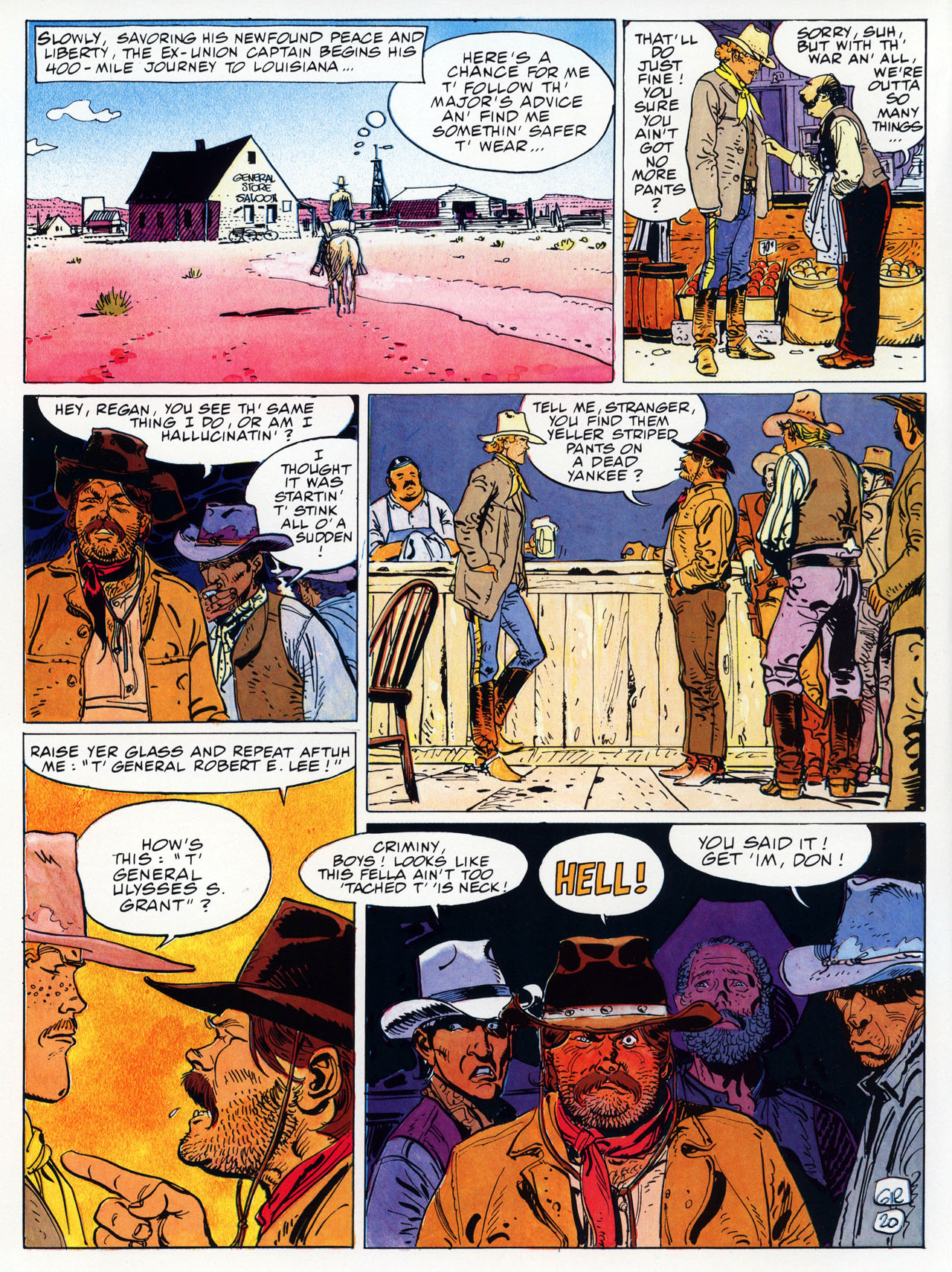 Read online Epic Graphic Novel: Moebius comic - Issue # TPB 8