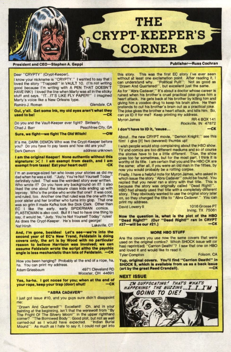 Read online Tales From The Crypt (1950) comic - Issue #28