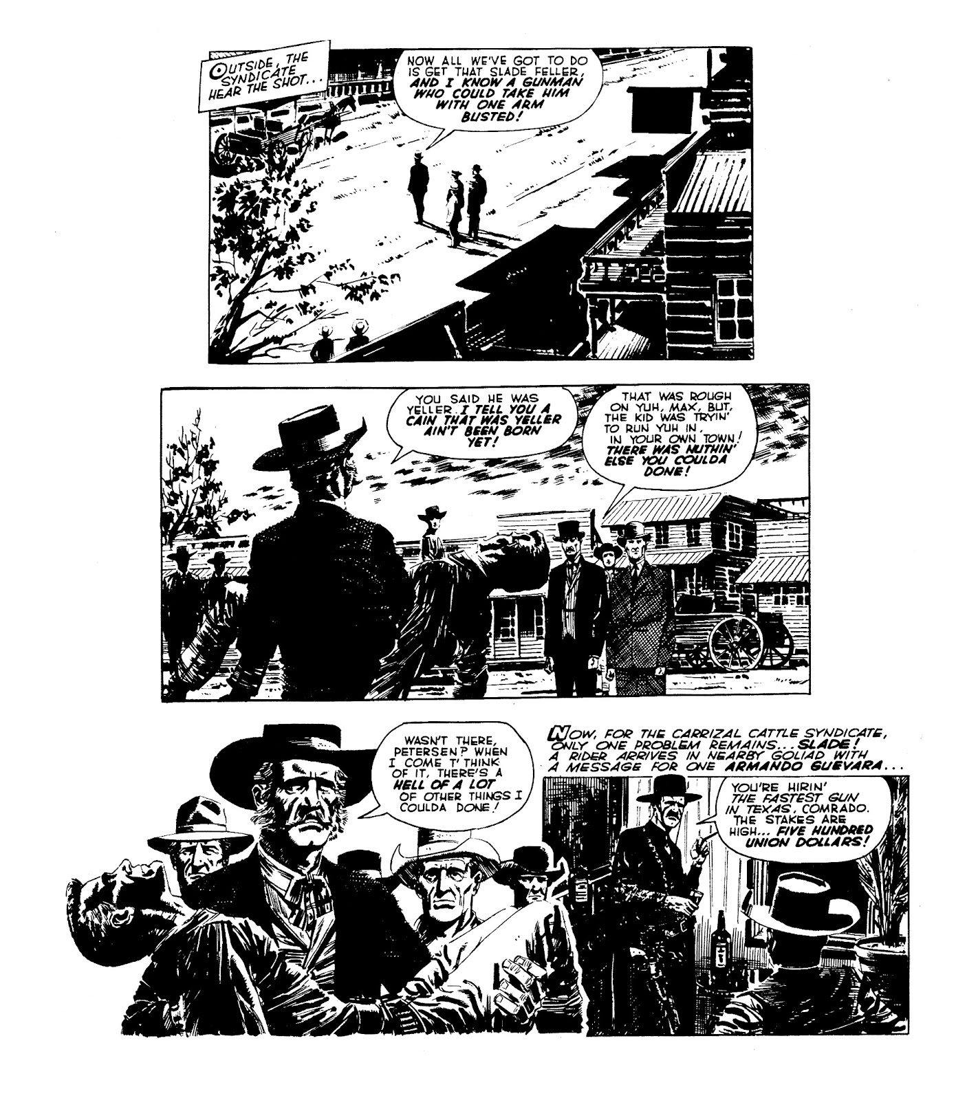 Read online Wes Slade comic - Issue # TPB