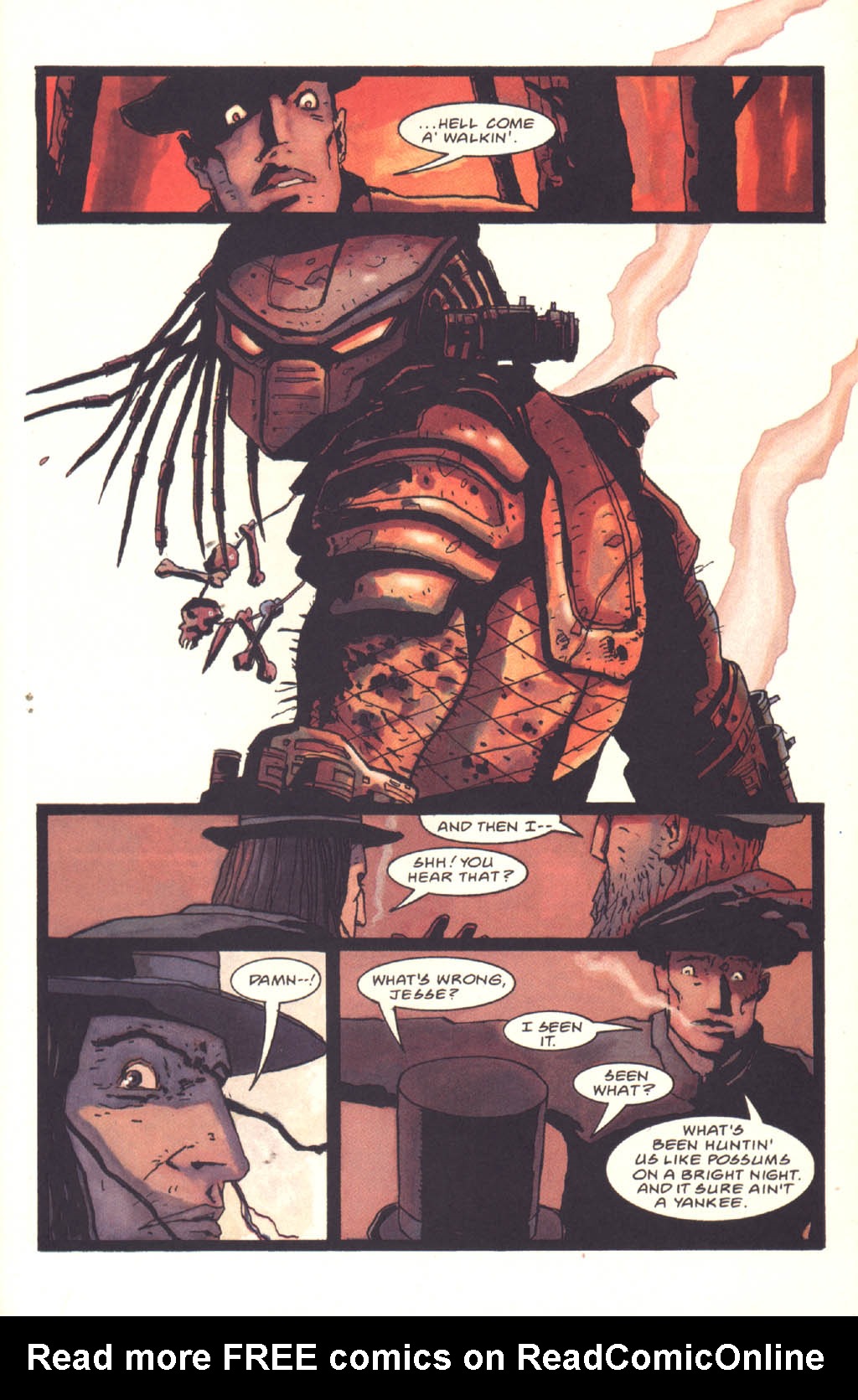 Read online Predator: Hell Come A-Walkin' comic - Issue #1