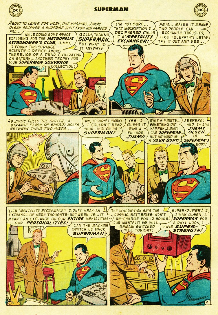 Read online Superman (1939) comic - Issue #111