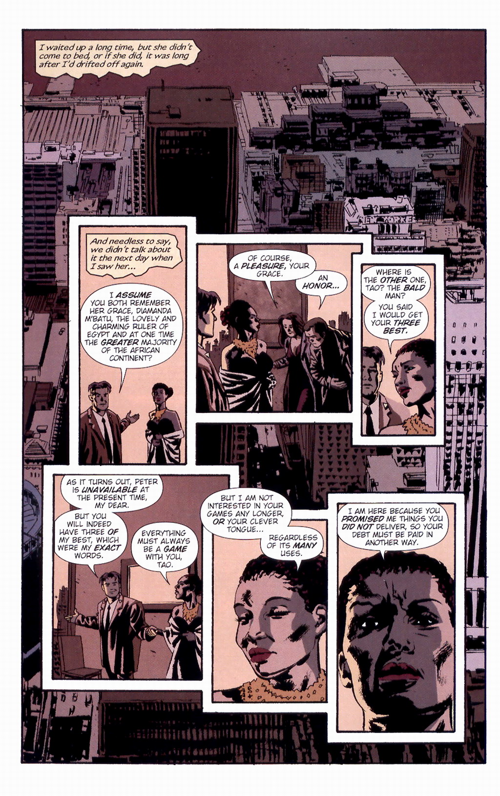 Read online Sleeper comic - Issue #10