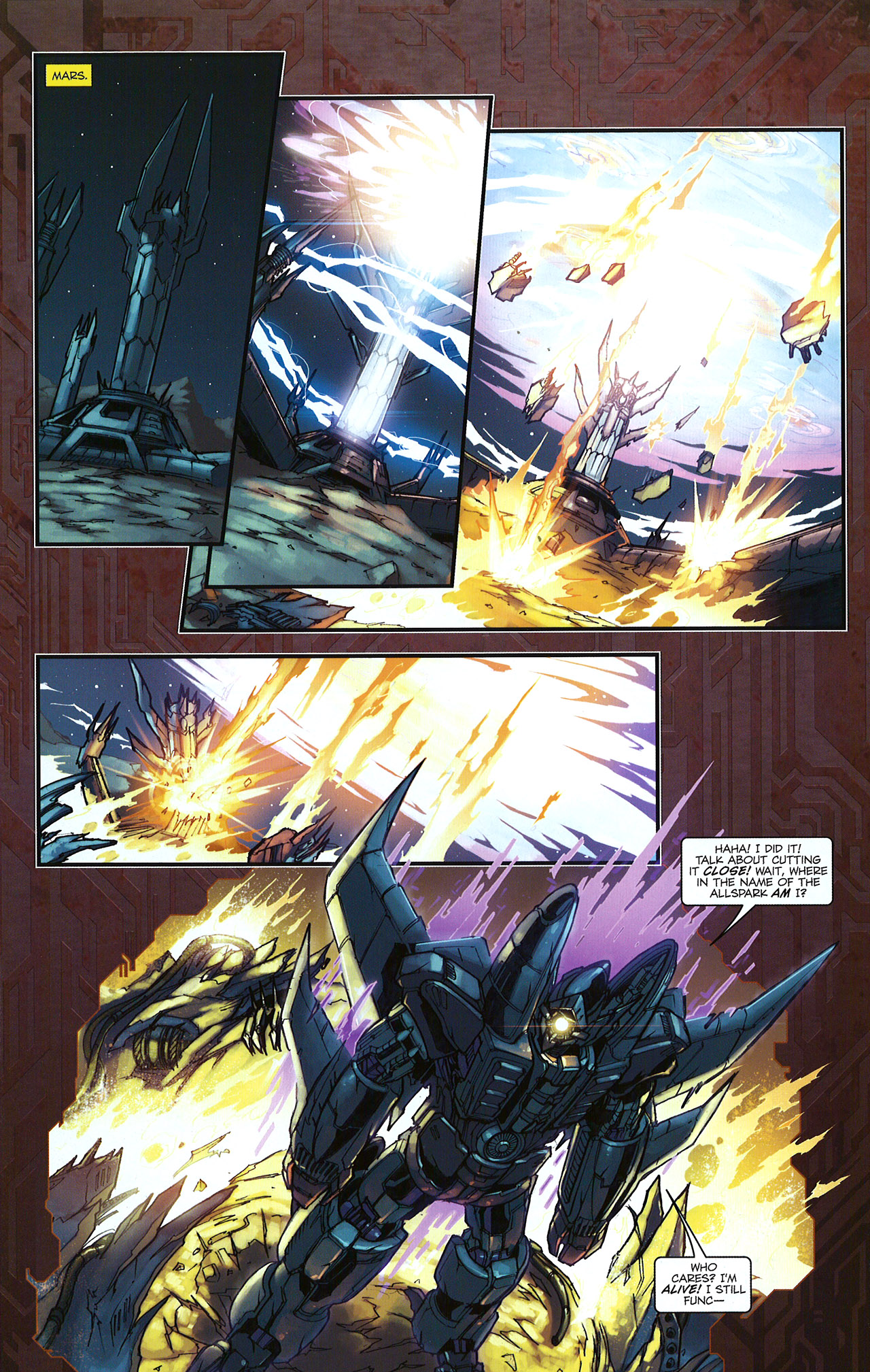 Read online Transformers: The Reign of Starscream comic - Issue #5