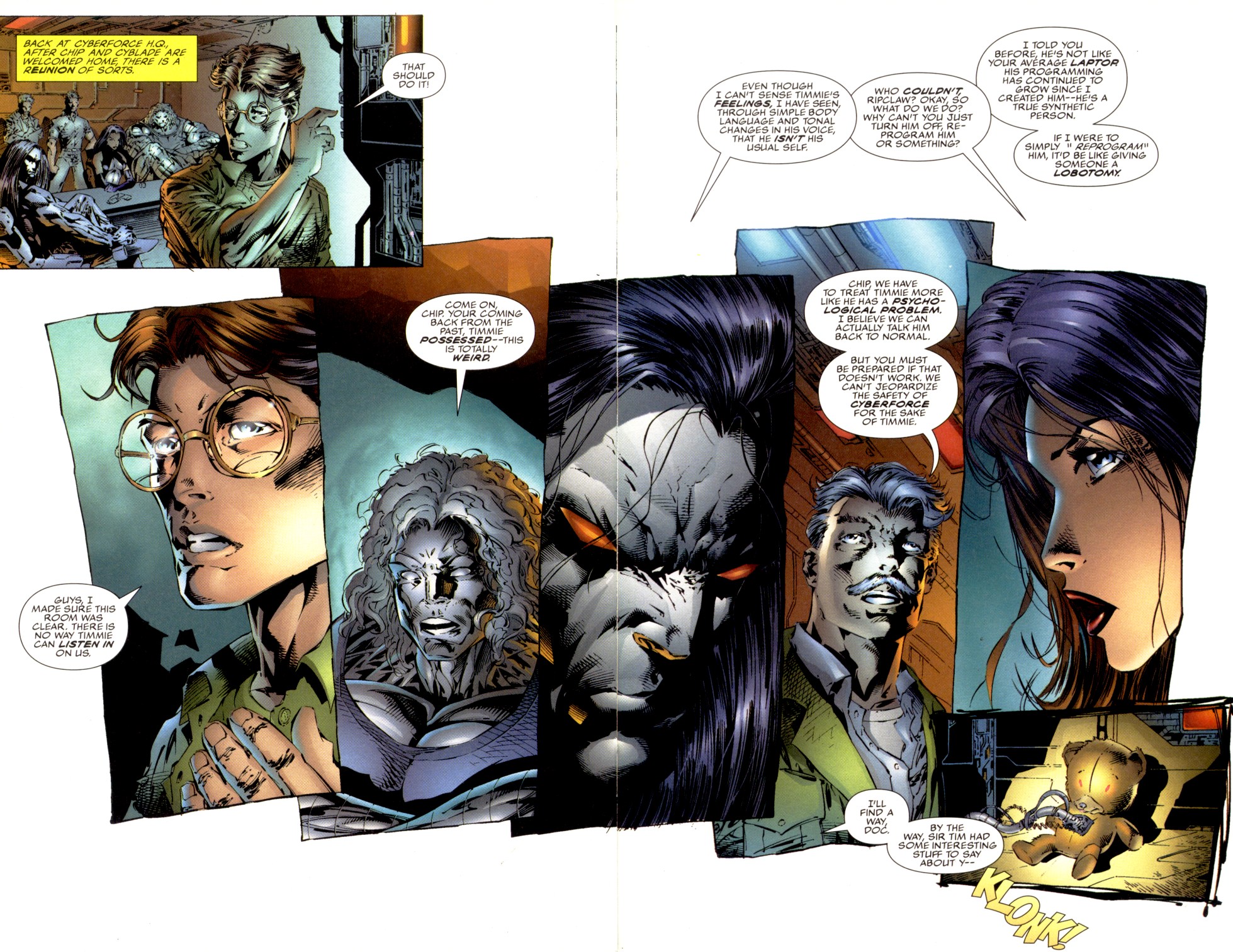 Read online Cyberforce (1993) comic - Issue #15