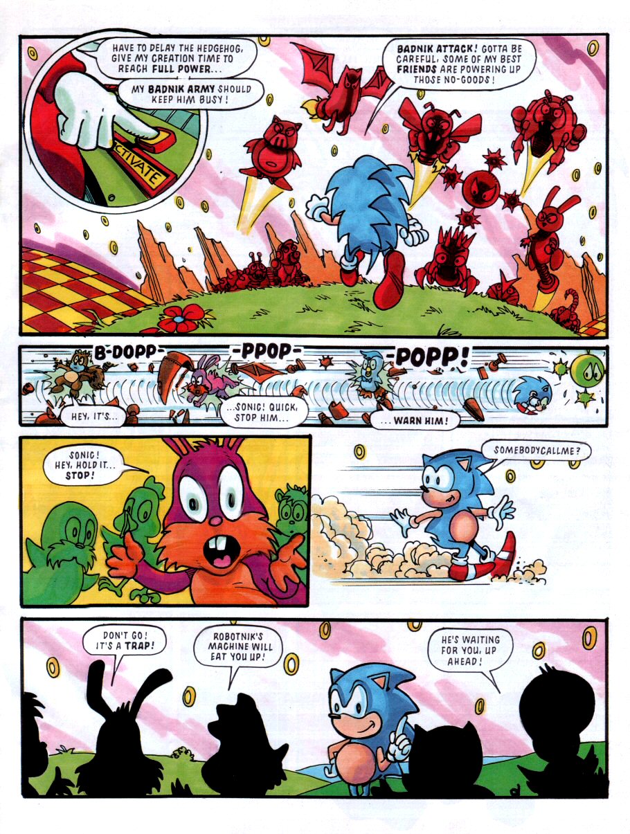 Read online Sonic the Comic comic - Issue #1