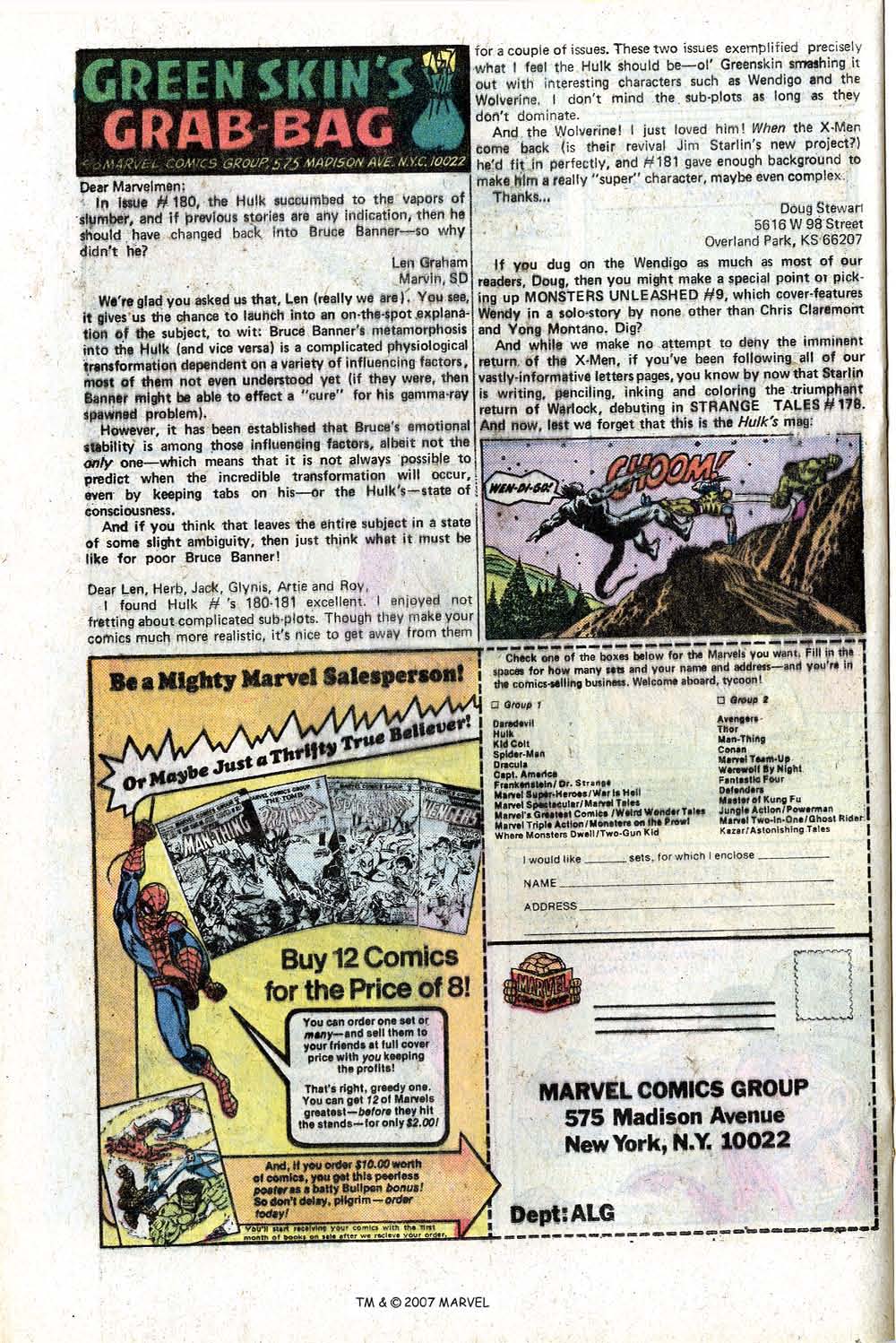 Read online The Incredible Hulk (1968) comic - Issue #184