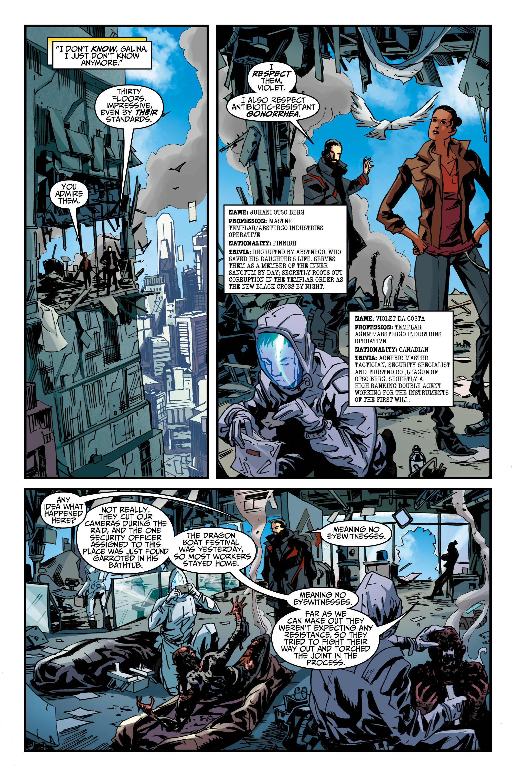 Read online Assassin's Creed: Uprising comic - Issue #1