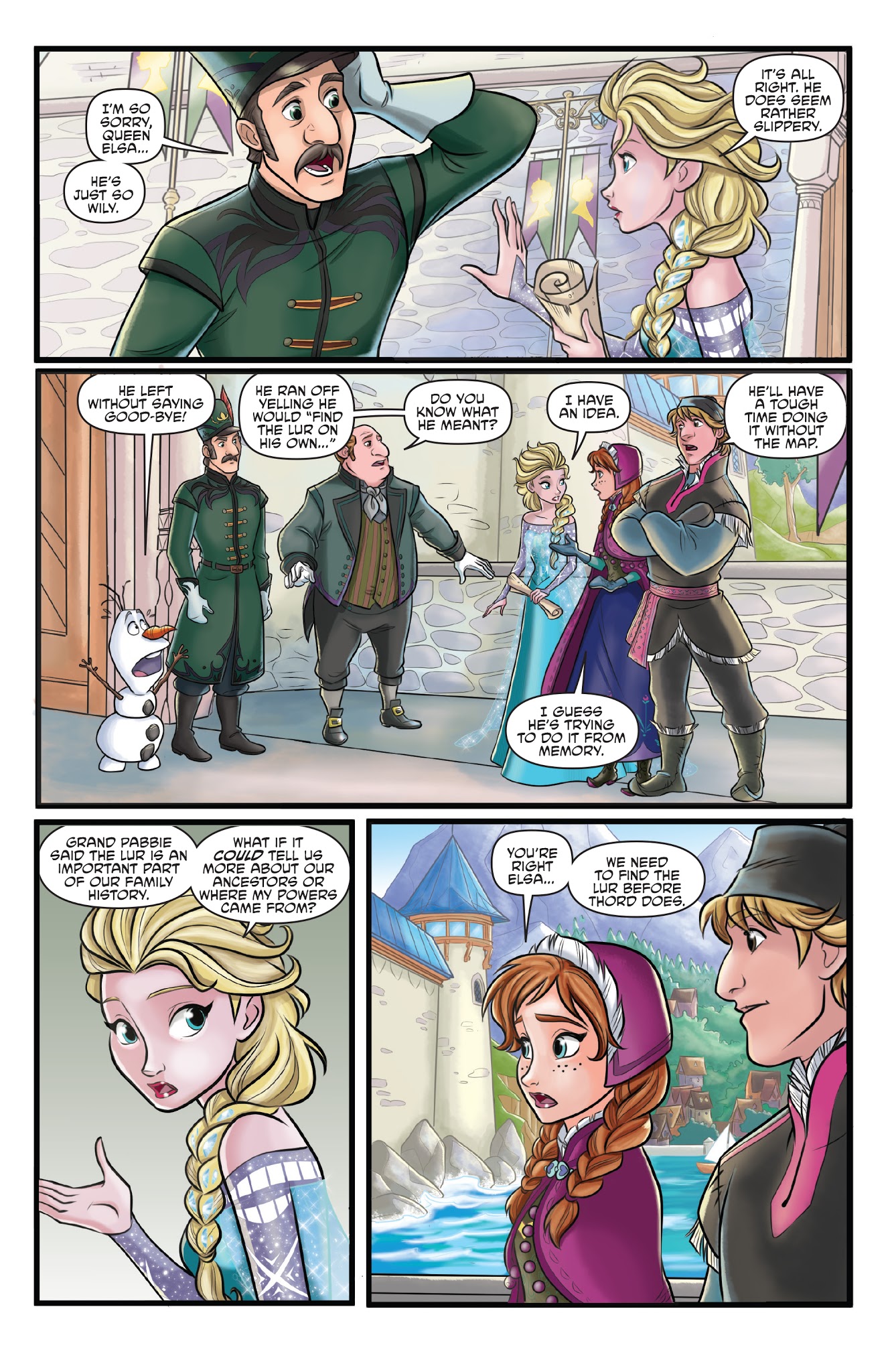 Disney Frozen Issue 3 | Read Disney Frozen Issue 3 comic online in high ...