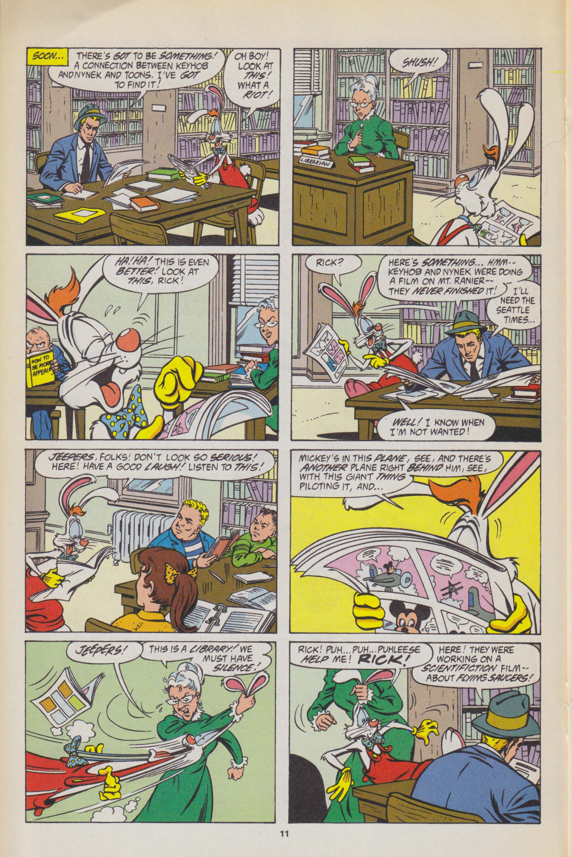Read online Roger Rabbit comic - Issue #17