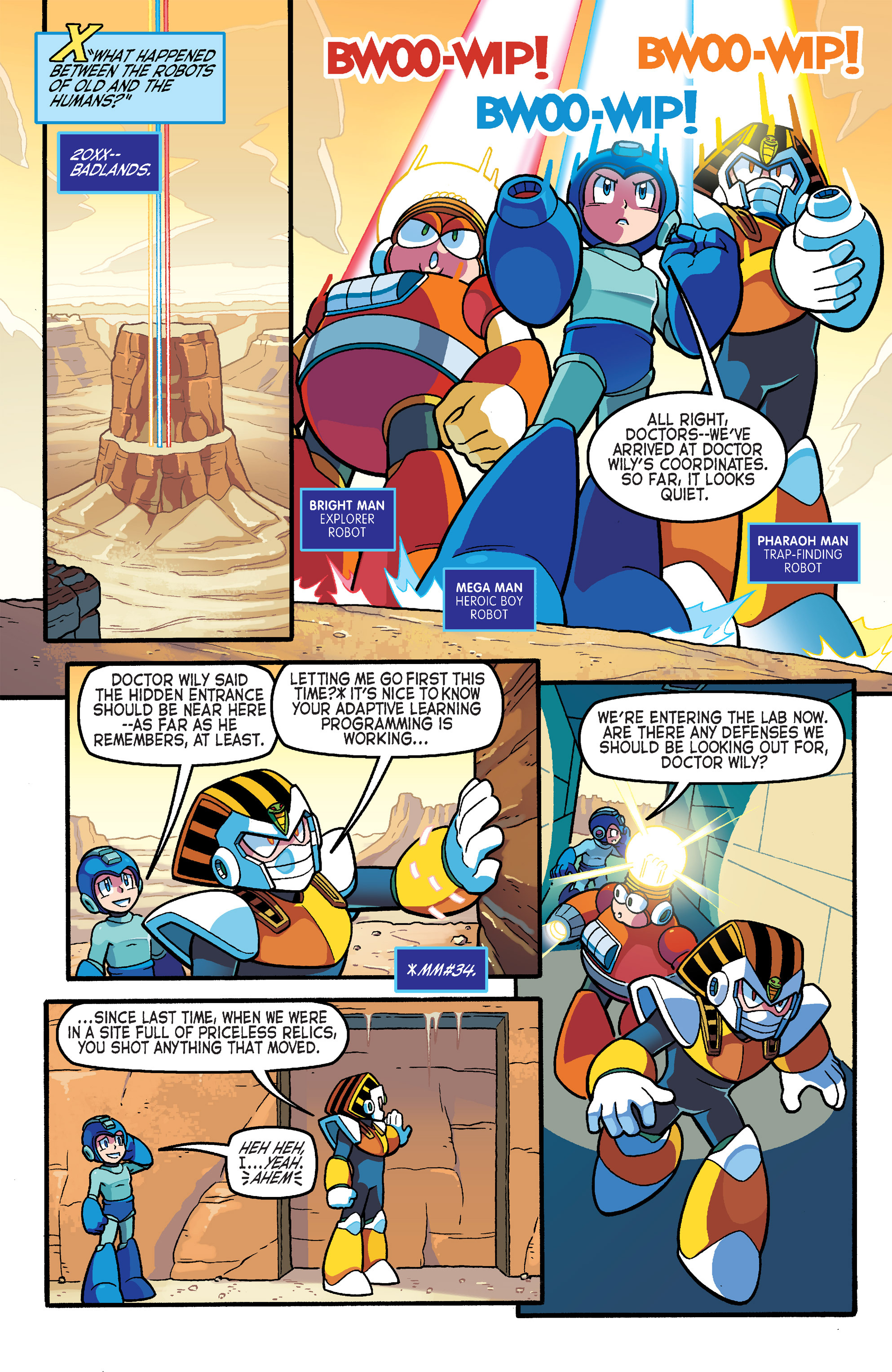 Read online Mega Man comic - Issue #37