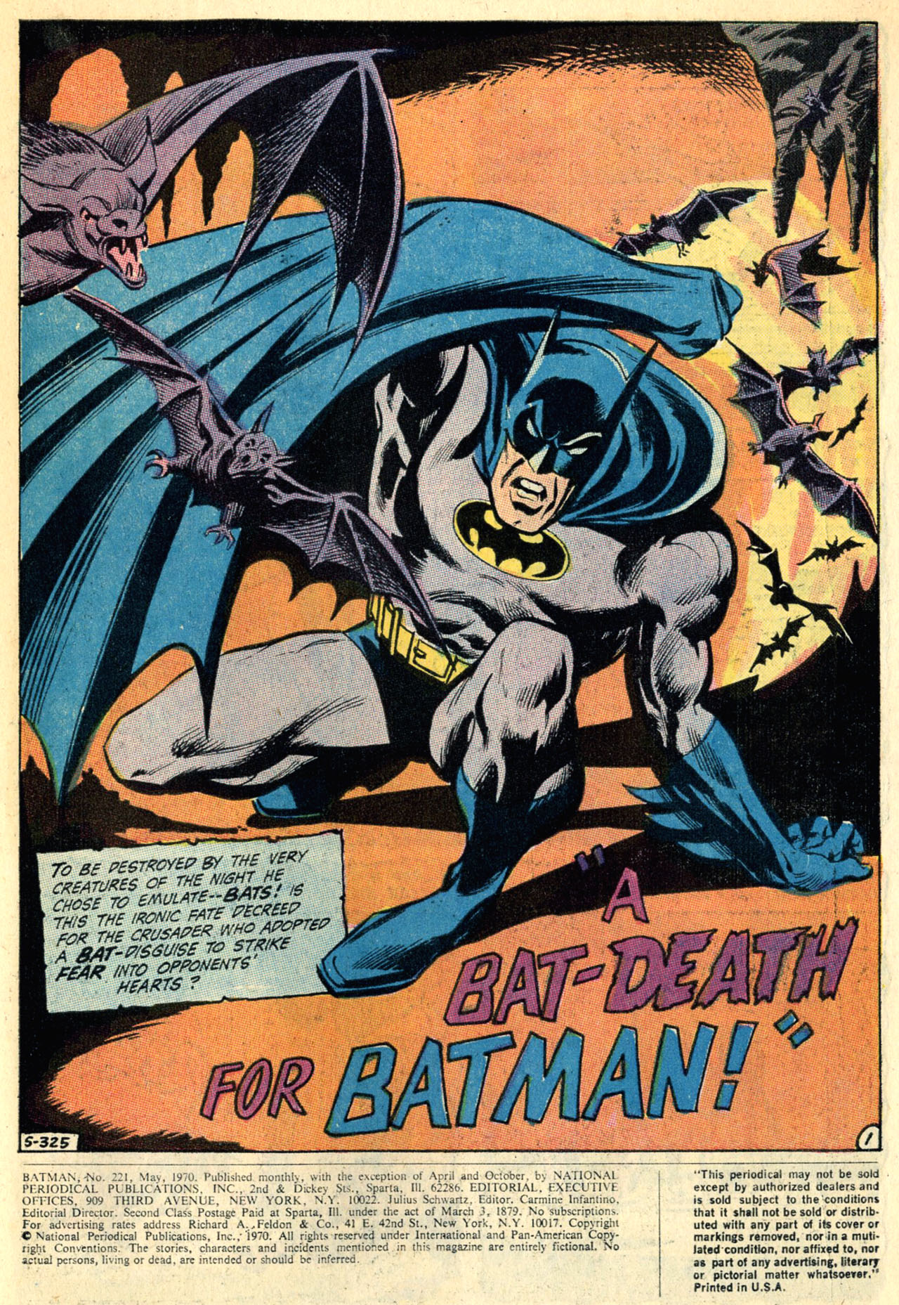 Read online Batman (1940) comic - Issue #221