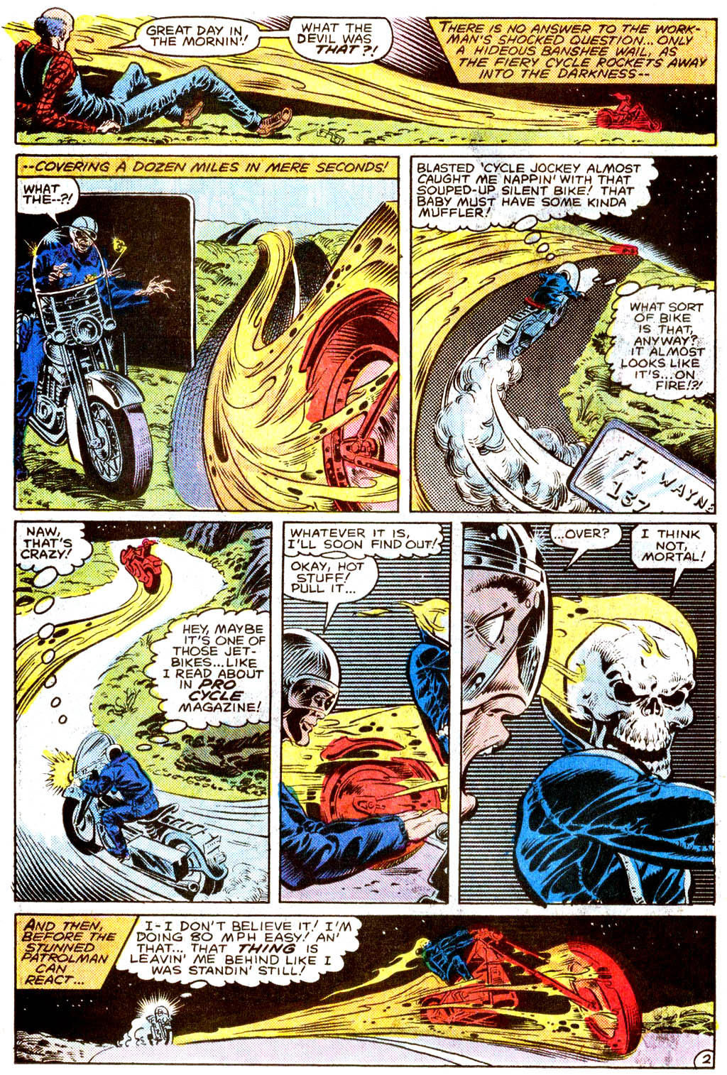 Read online The Original Ghost Rider Rides Again comic - Issue #1