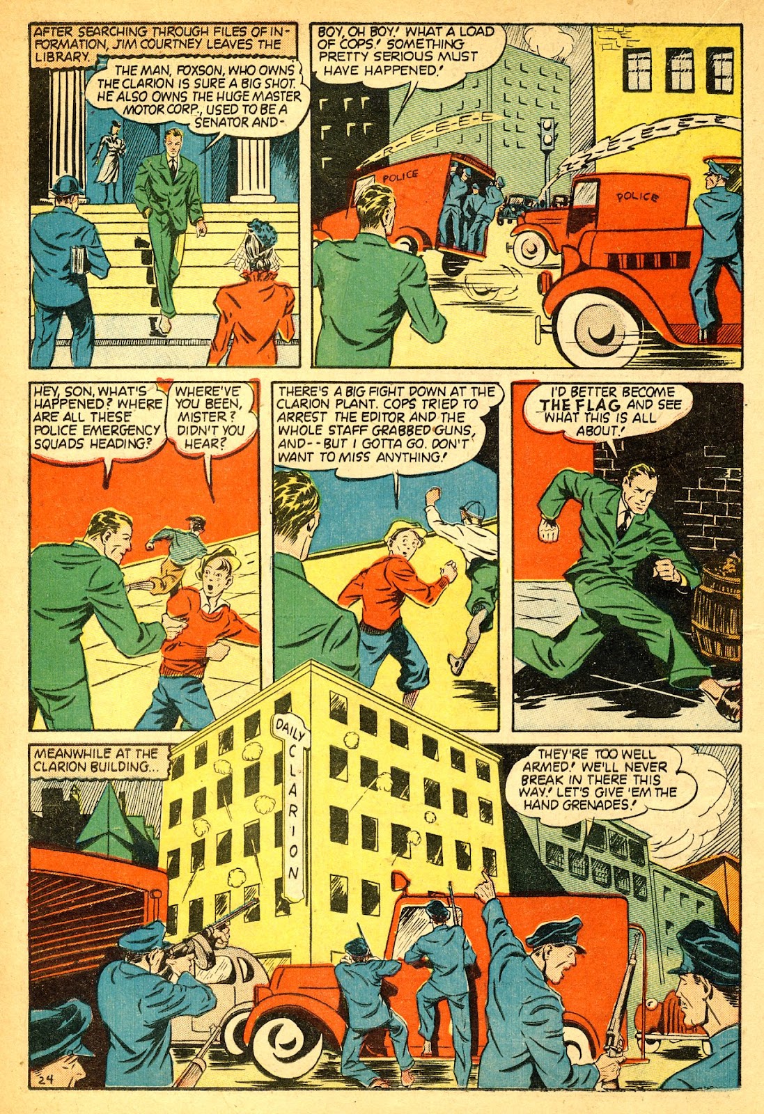 Read online Our Flag Comics comic - Issue #2