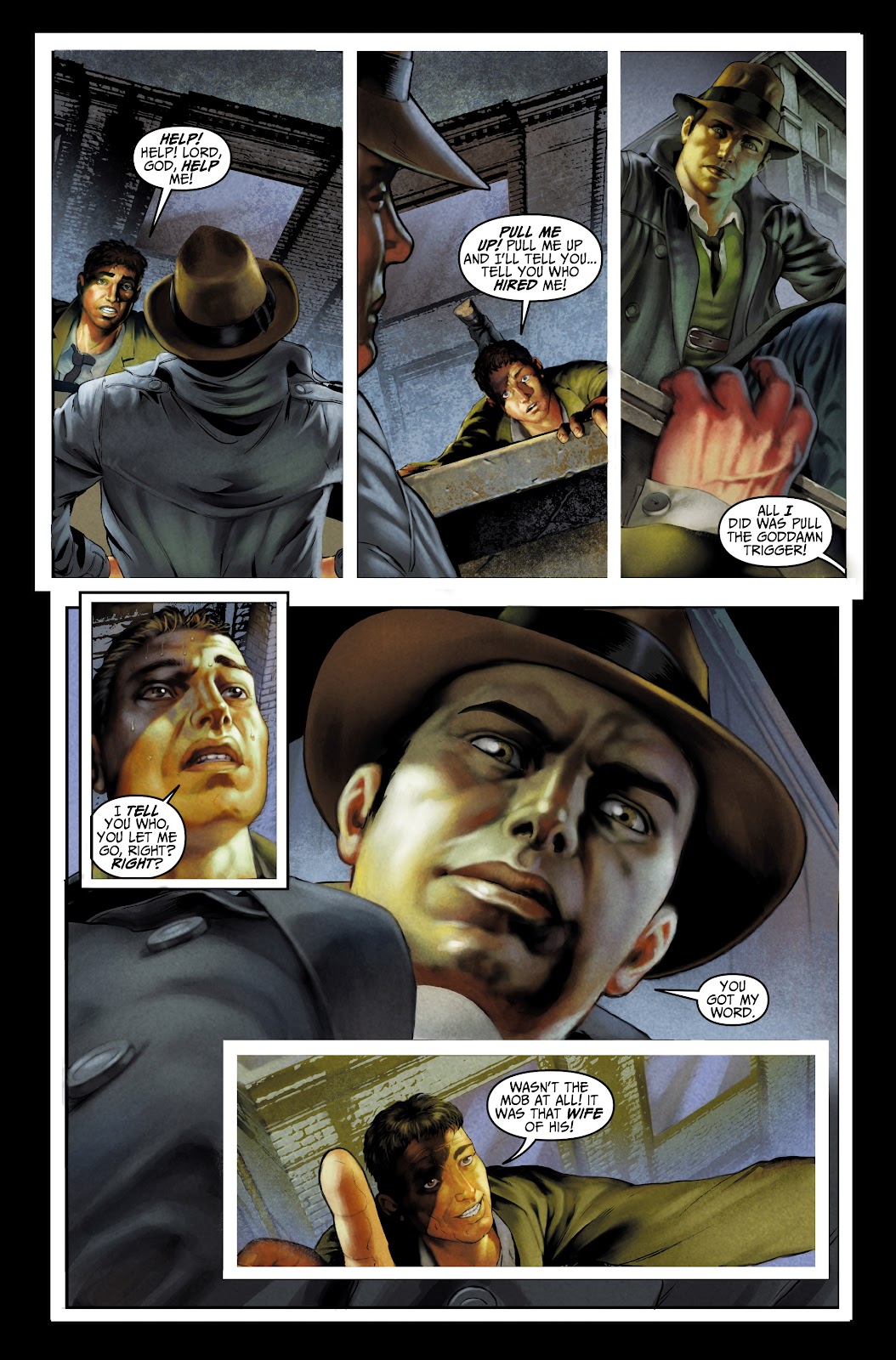 Read online Mickey Spillane's Mike Hammer comic - Issue #1