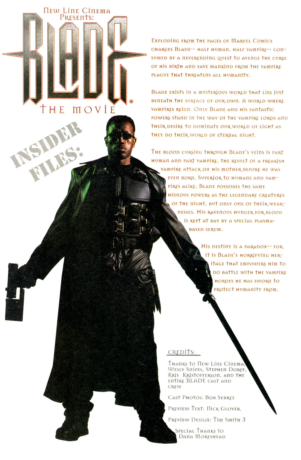 Read online Blade (1998) comic - Issue #1