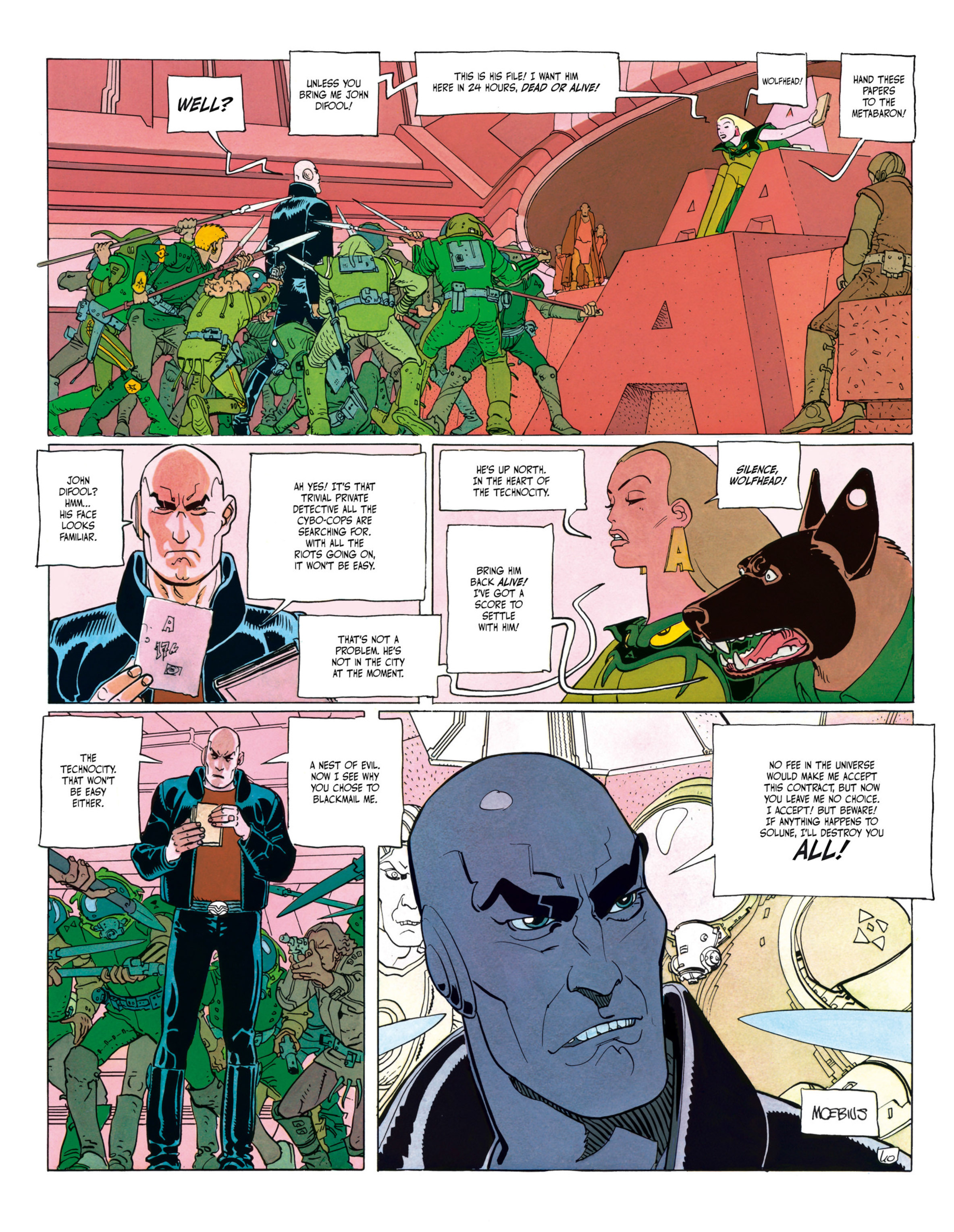 Read online The Incal comic - Issue # TPB 1