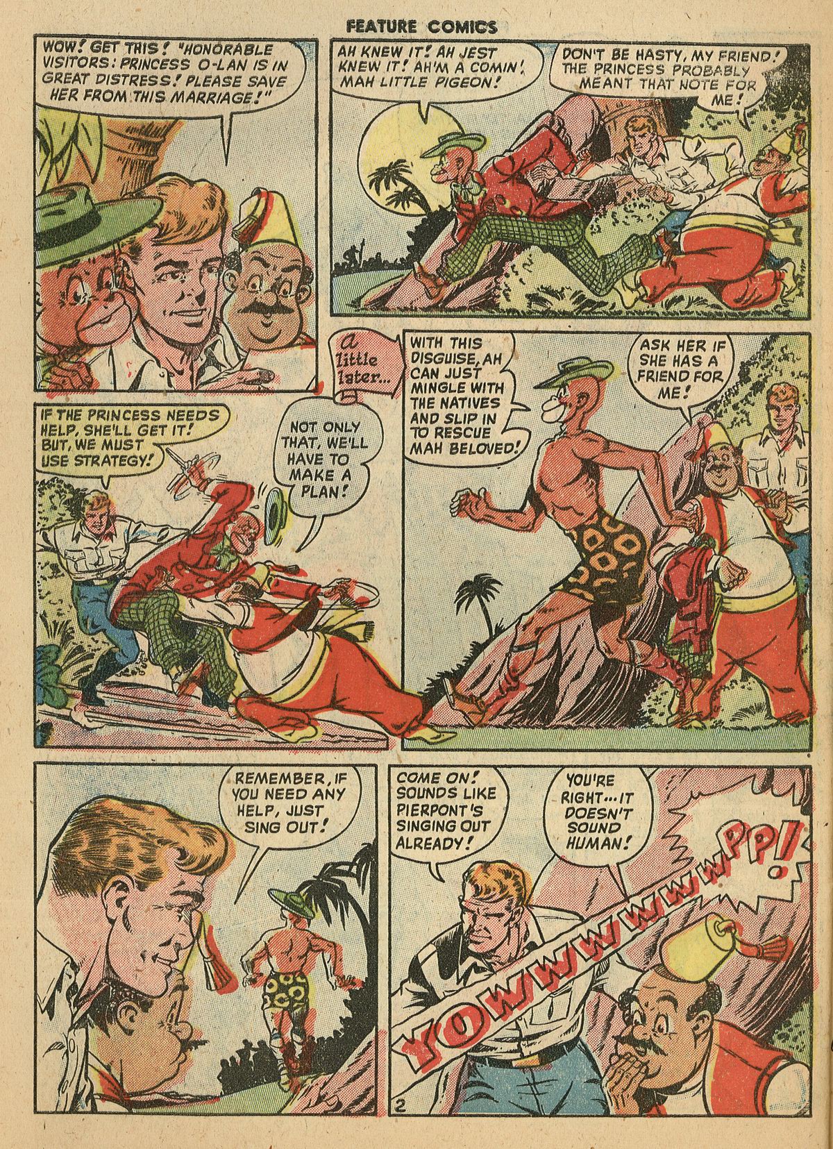 Read online Feature Comics comic - Issue #134