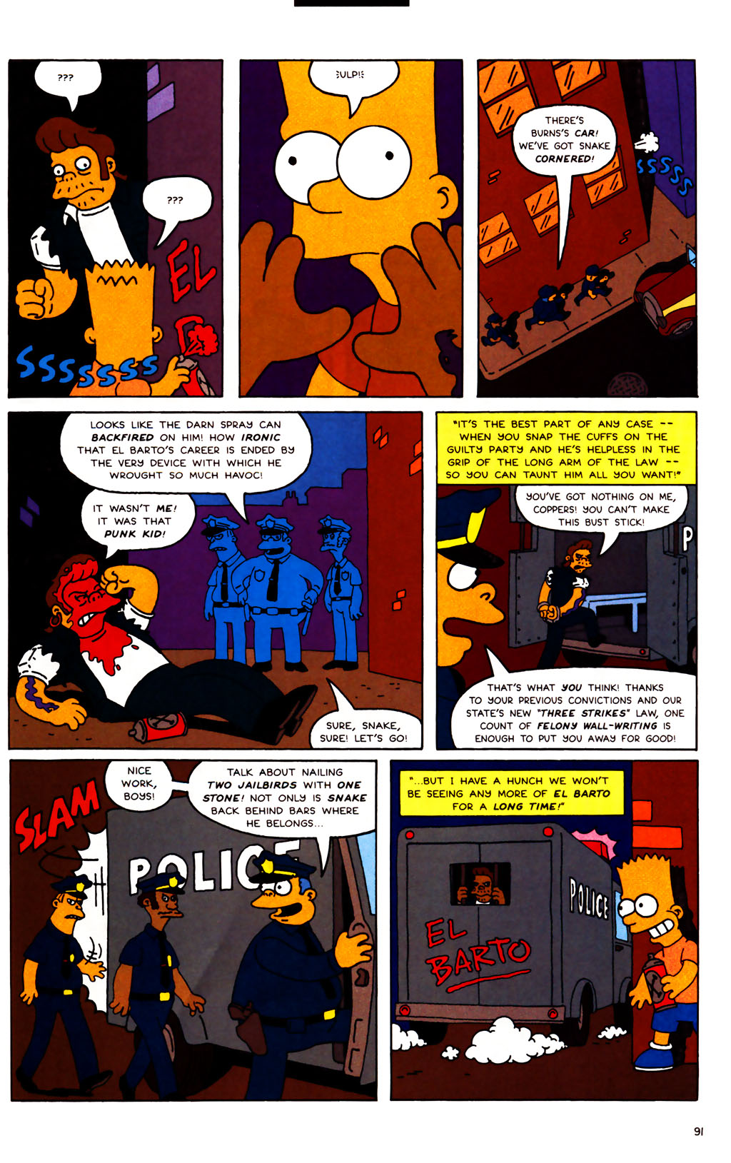 Read online Simpsons Comics comic - Issue #100