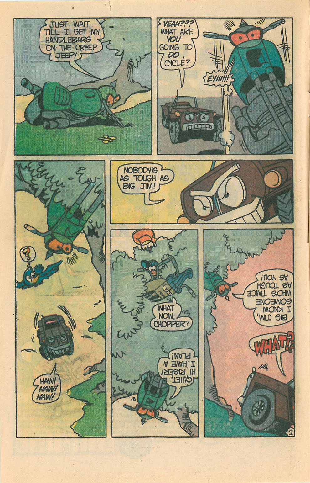 Read online Wheelie and the Chopper Bunch comic - Issue #5