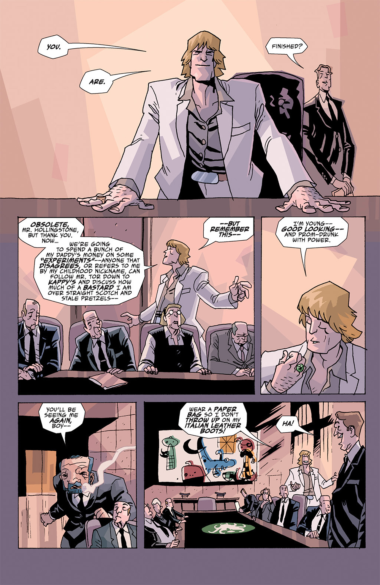 Read online The Umbrella Academy: Dallas comic - Issue #4