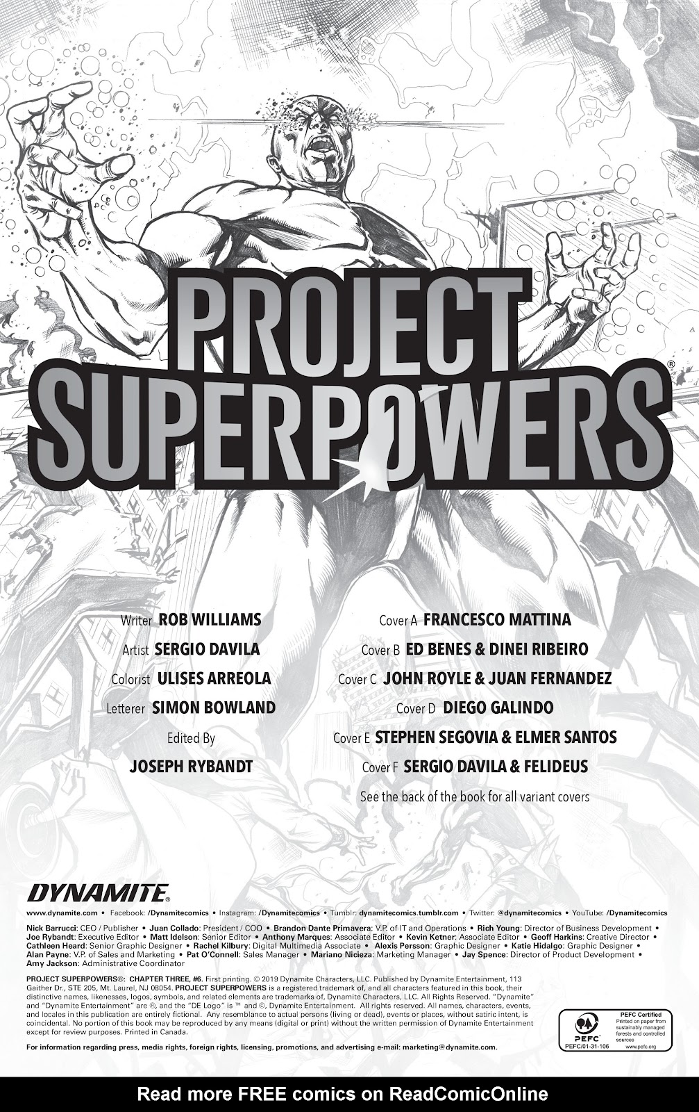 Read online Project Superpowers: Chapter Three comic - Issue #6