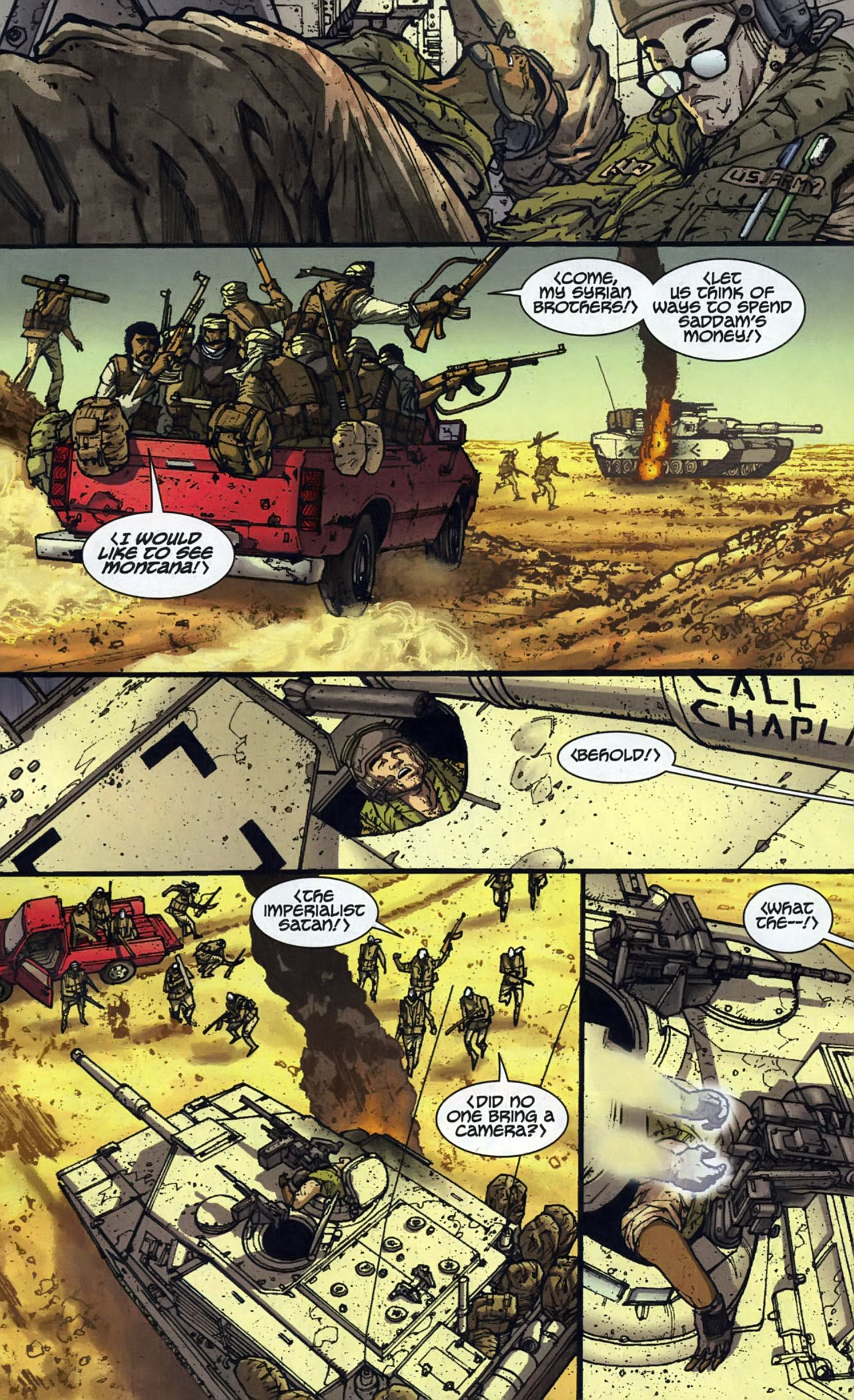Read online The Haunted Tank comic - Issue #1