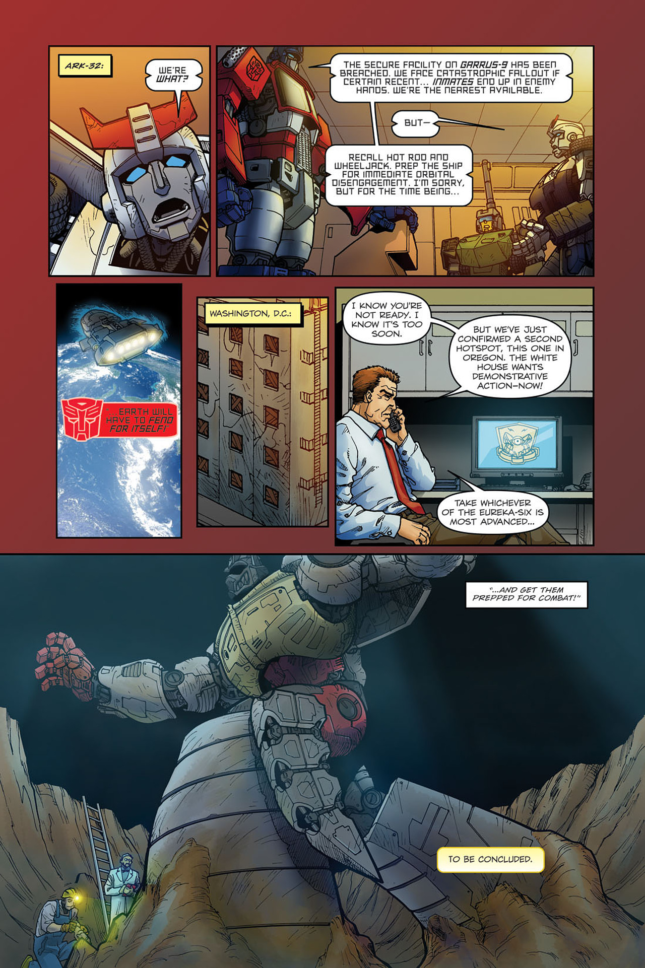 Read online The Transformers: Devastation comic - Issue #5