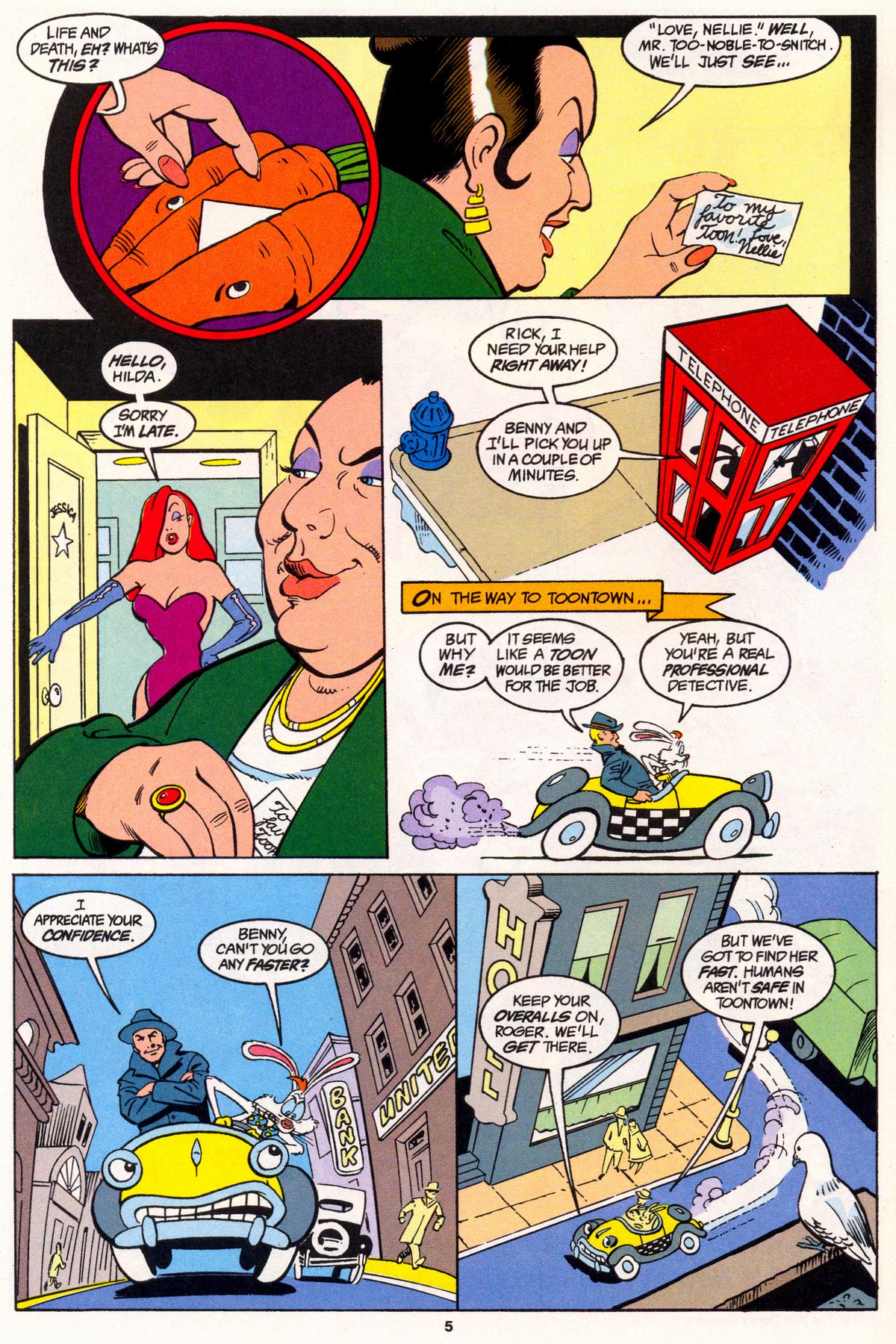 Read online Roger Rabbit comic - Issue #12