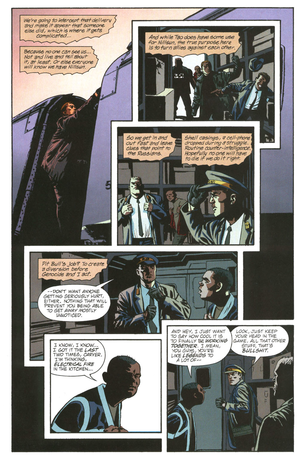 Read online Sleeper comic - Issue #6