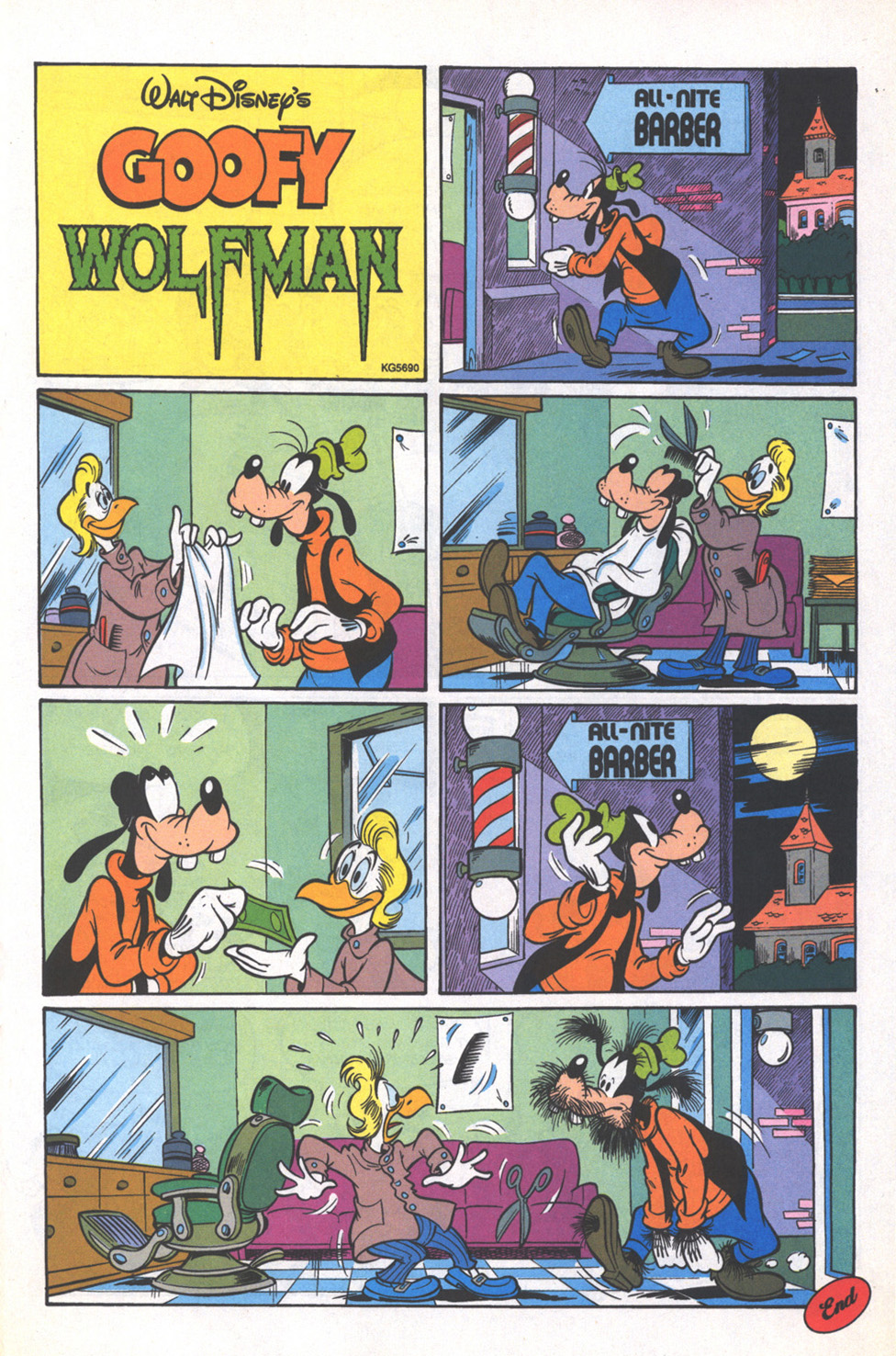 Read online Walt Disney's Goofy Adventures comic - Issue #9