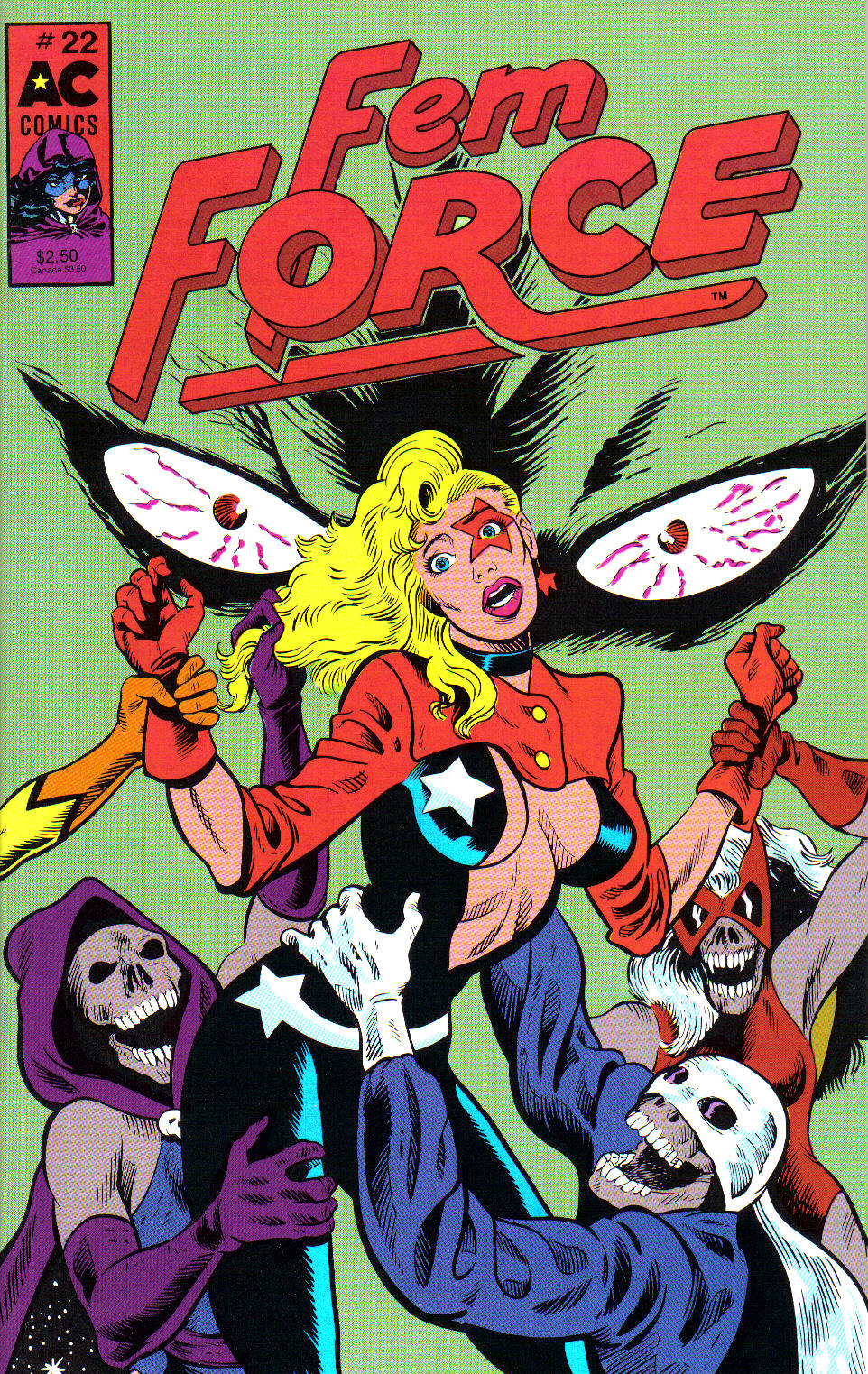 Read online Femforce comic - Issue #22