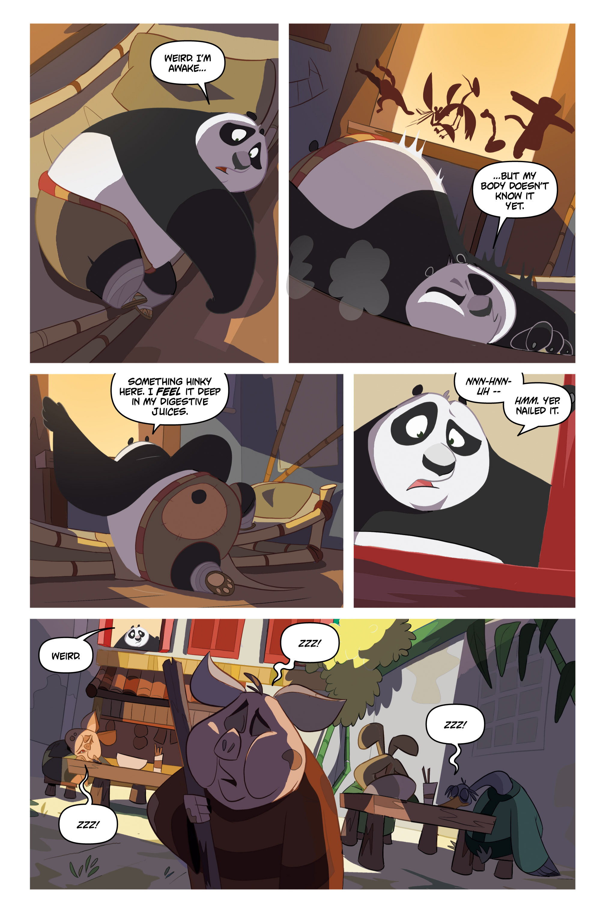 Read online DreamWorks Kung Fu Panda comic - Issue #1