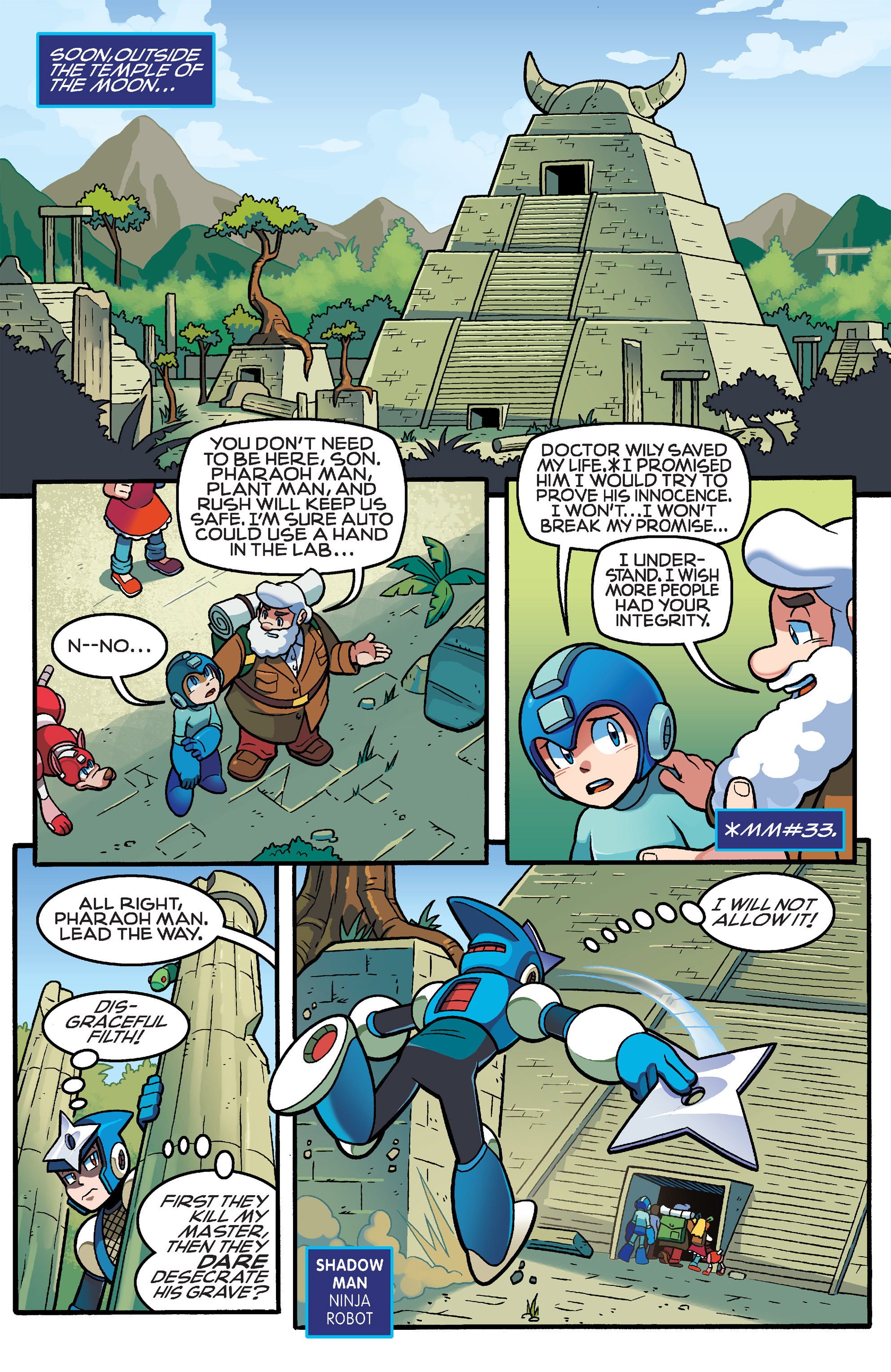 Read online Mega Man comic - Issue #34