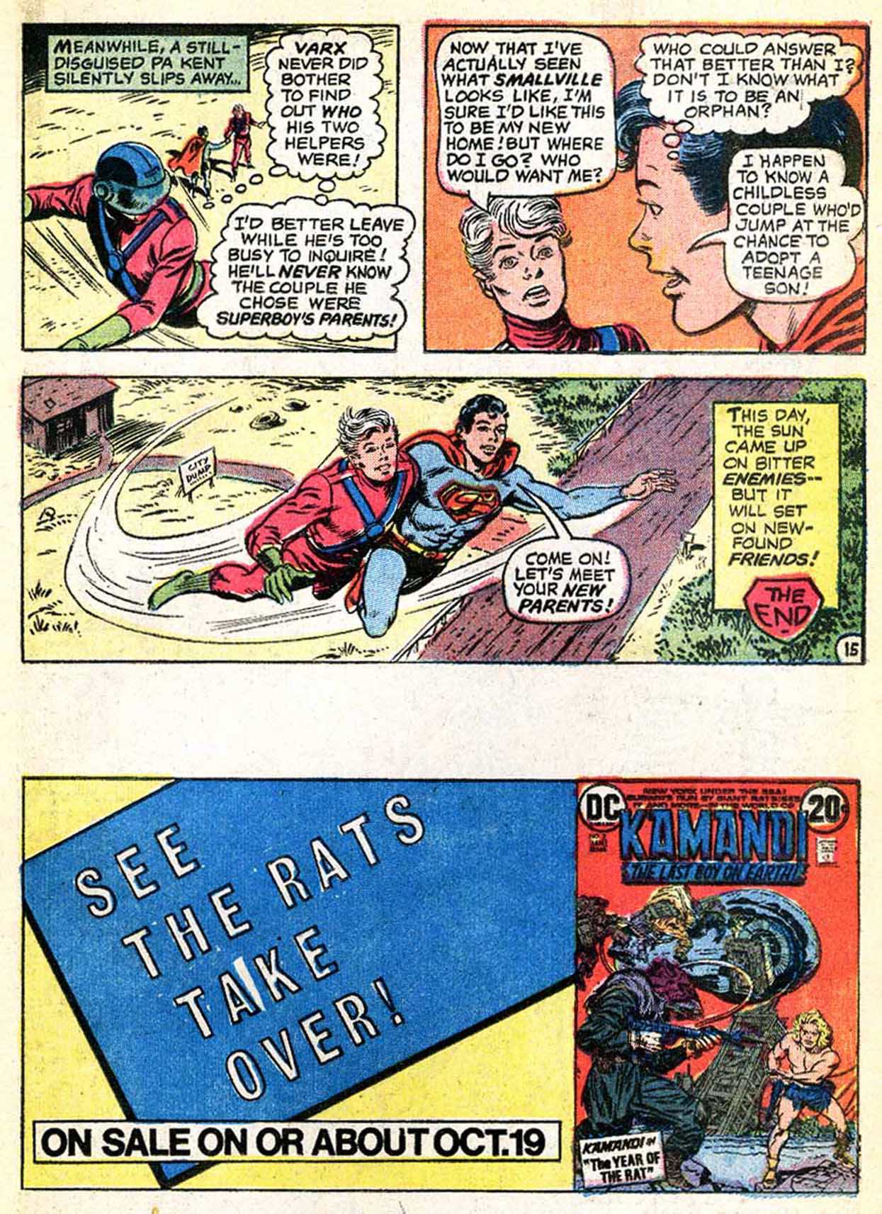 Read online Superboy (1949) comic - Issue #192